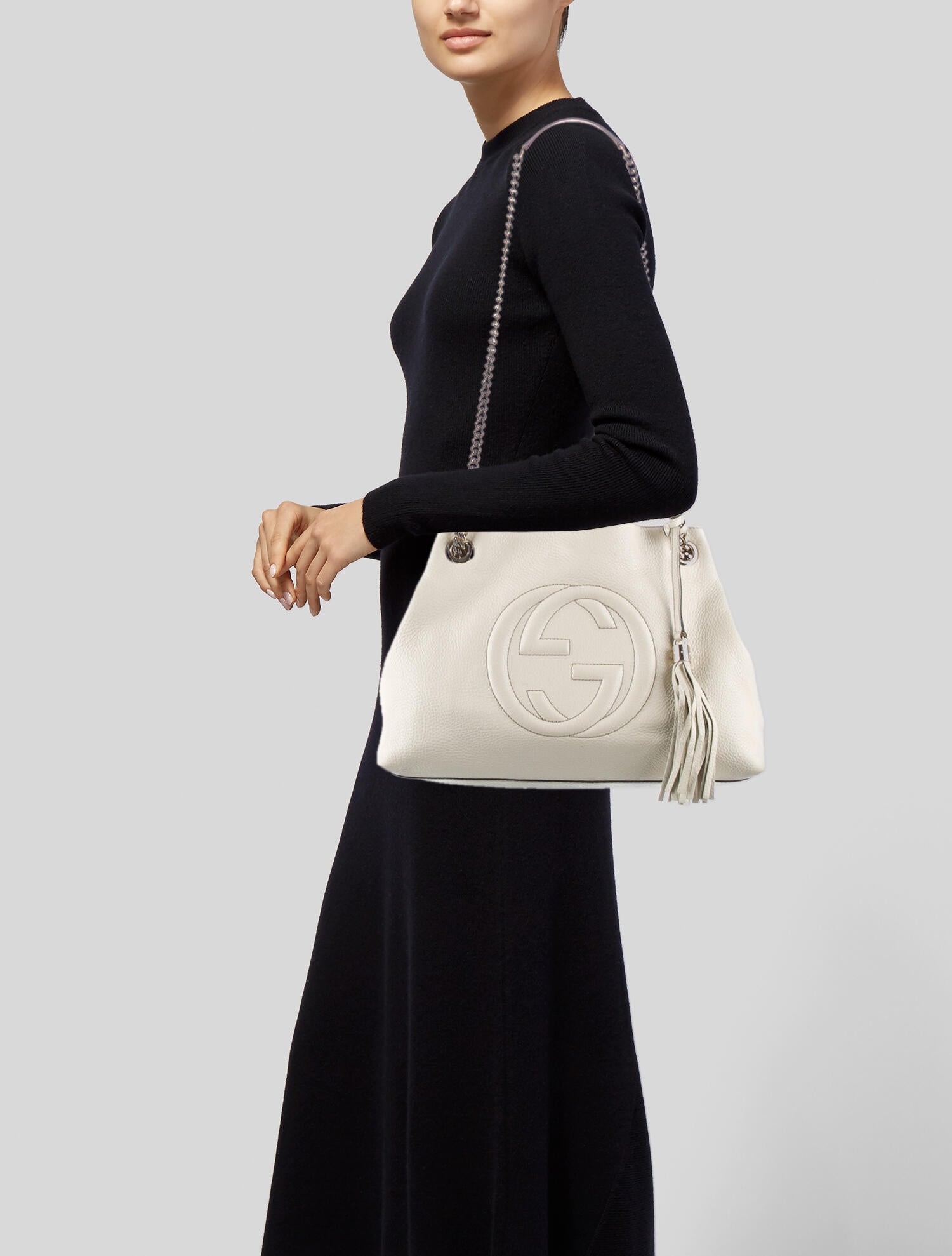 Gucci Medium Soho Chain Tote - Neutrals Totes, Handbags - GUC1305604 ...