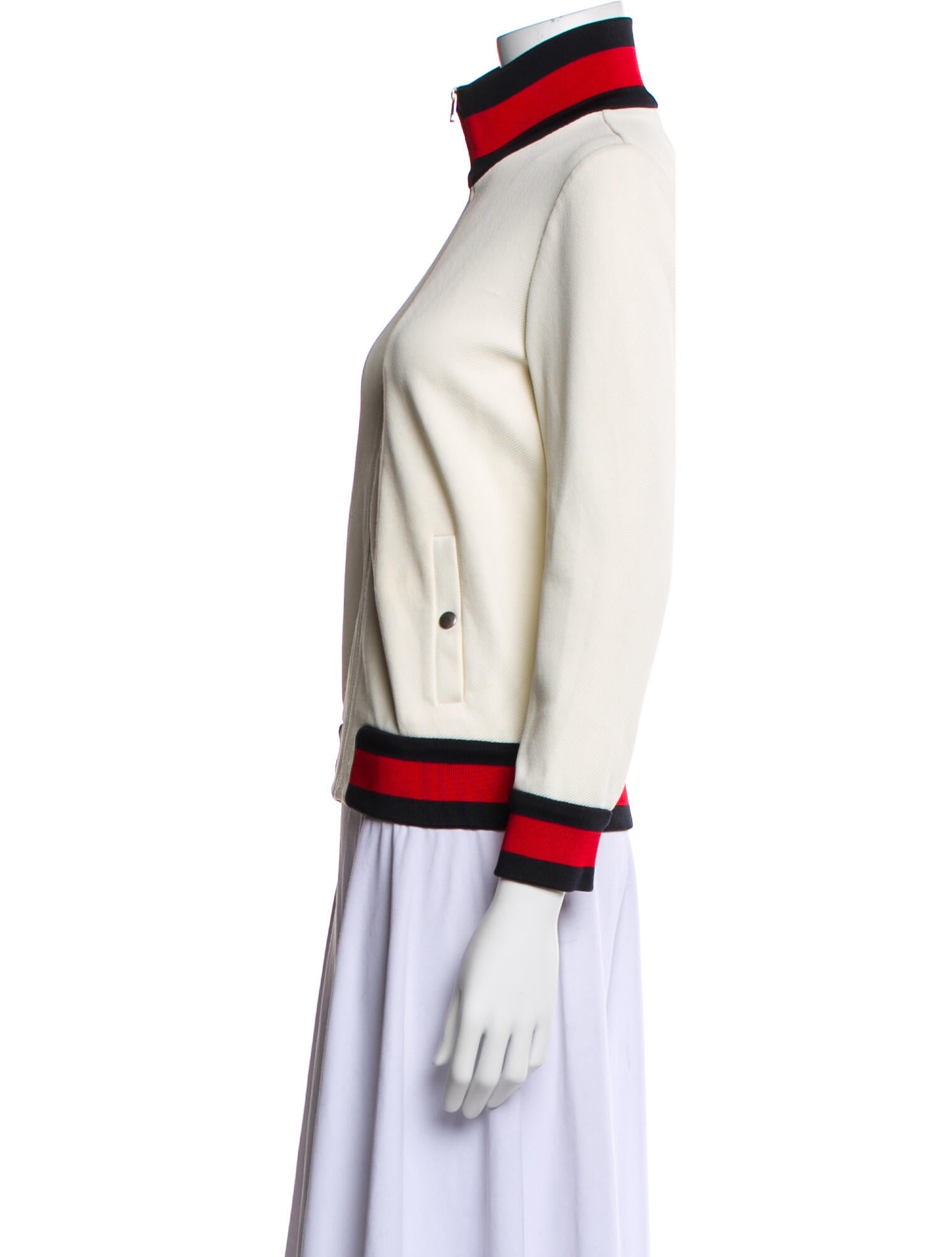 Gucci 2017 Colorblock Pattern Jacket - Neutrals Jackets, Clothing ...