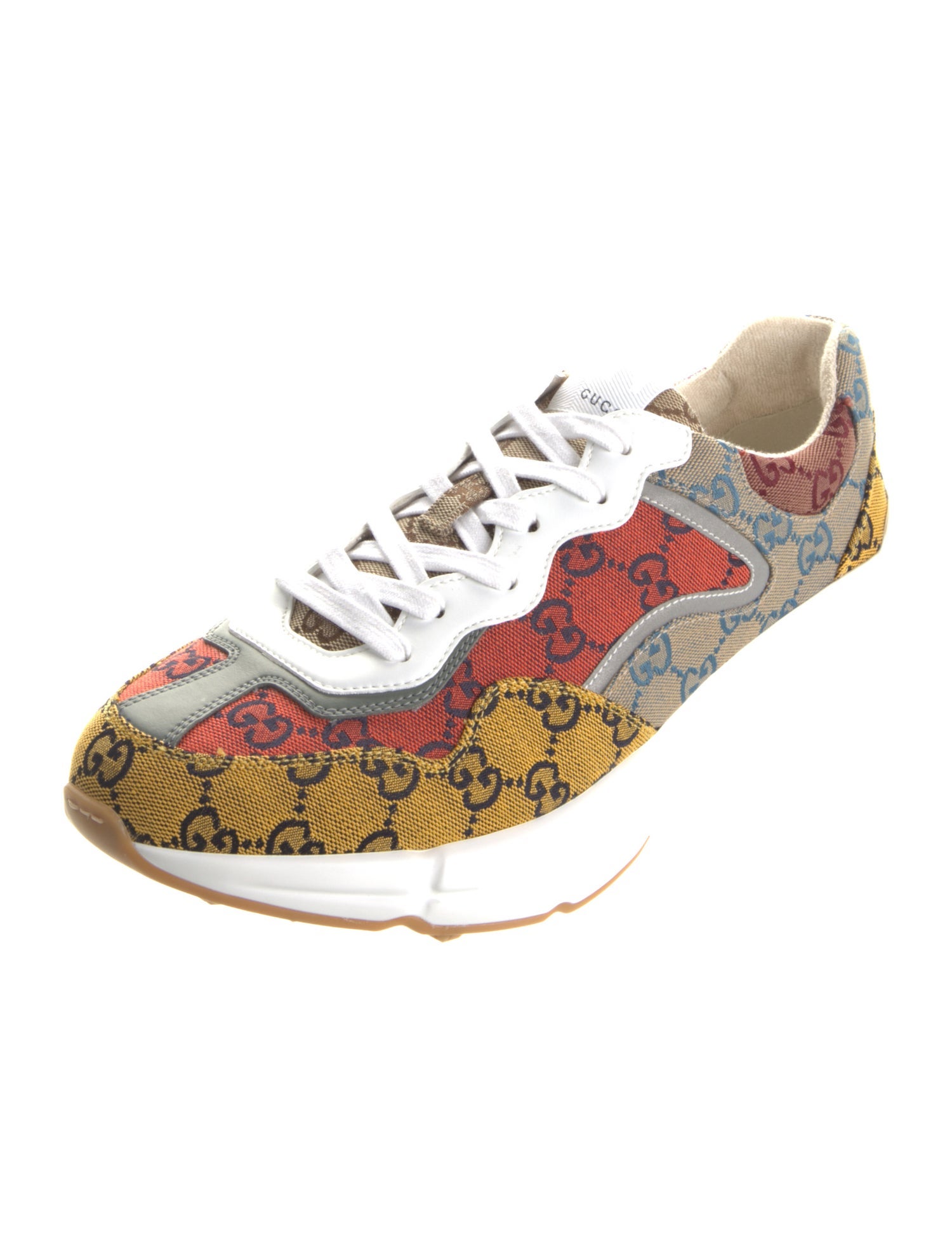 Gucci Rhyton Sneakers - Orange Sneakers, Shoes - GUC1332632 | The RealReal