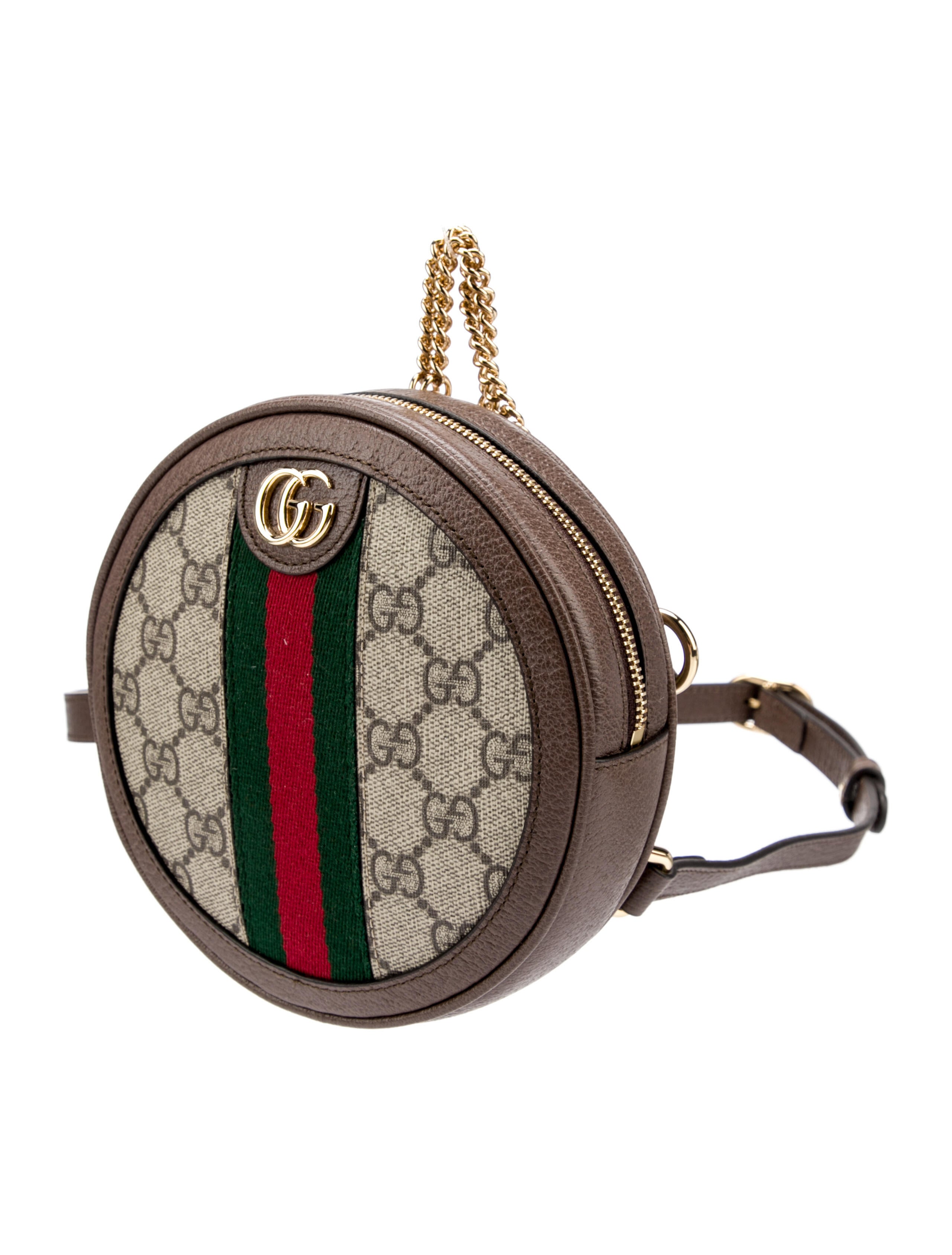 Gucci GG Supreme Flora Mini Ophidia Backpack - Red Backpacks, Handbags ...
