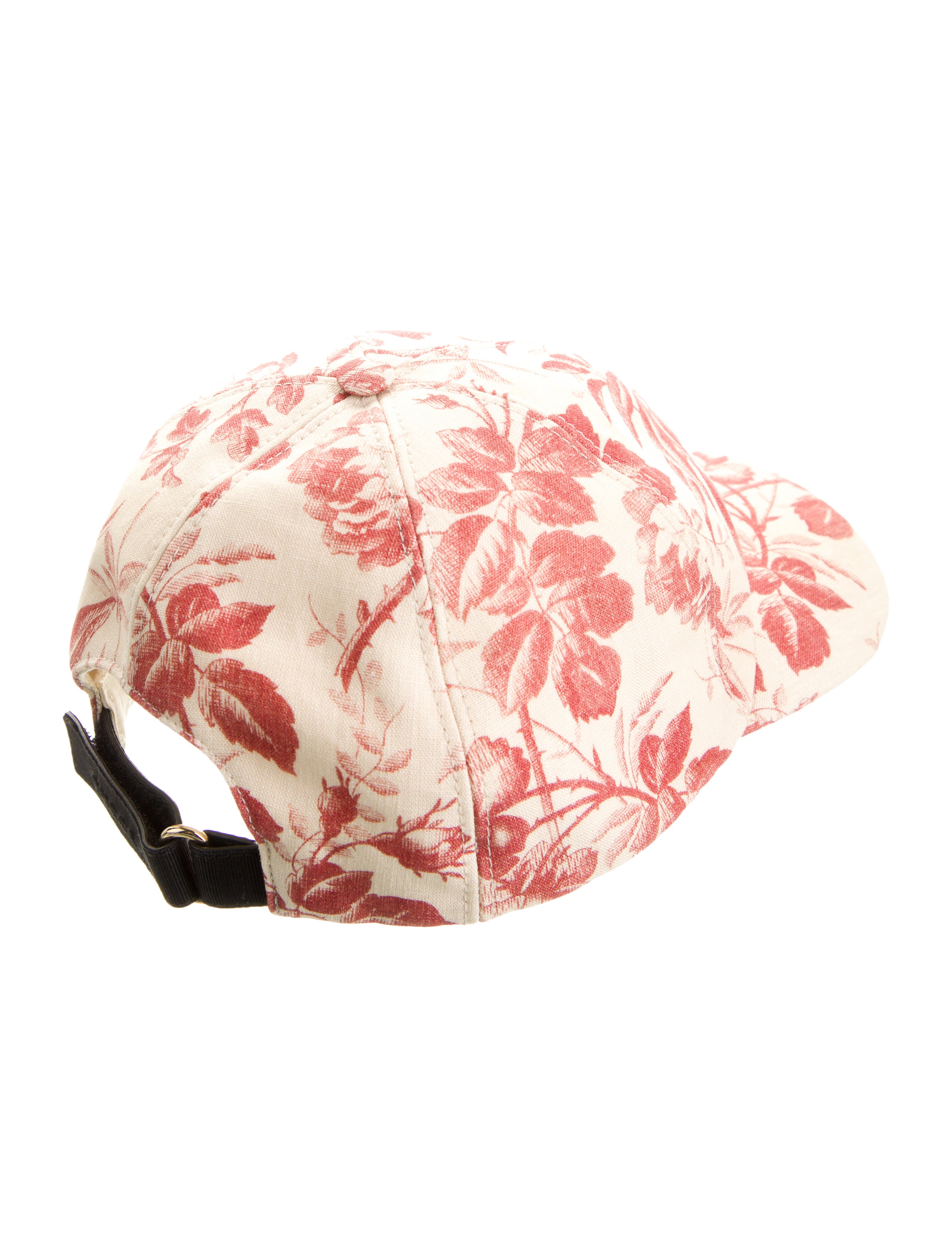 Gucci Toile Baseball Cap - Red Hats, Accessories - GUC1348270 | The ...