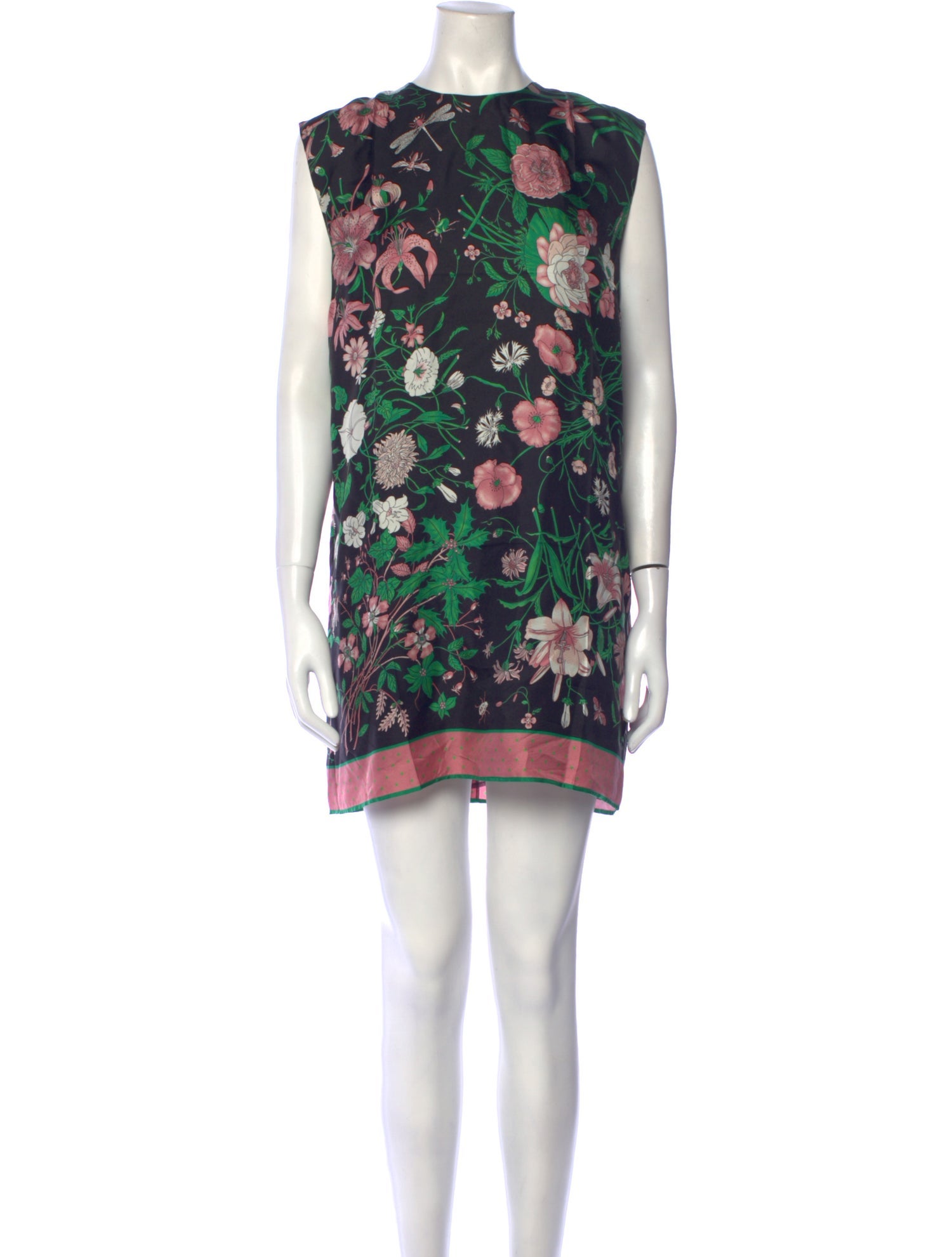 Gucci Silk Mini Dress - Black Dresses, Clothing - GUC1352443 | The RealReal