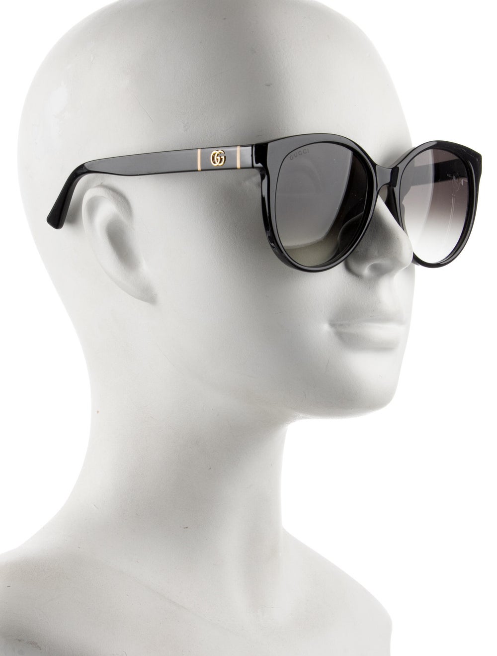 Gucci Interlocking G Logo Oversize Sunglasses - Gem