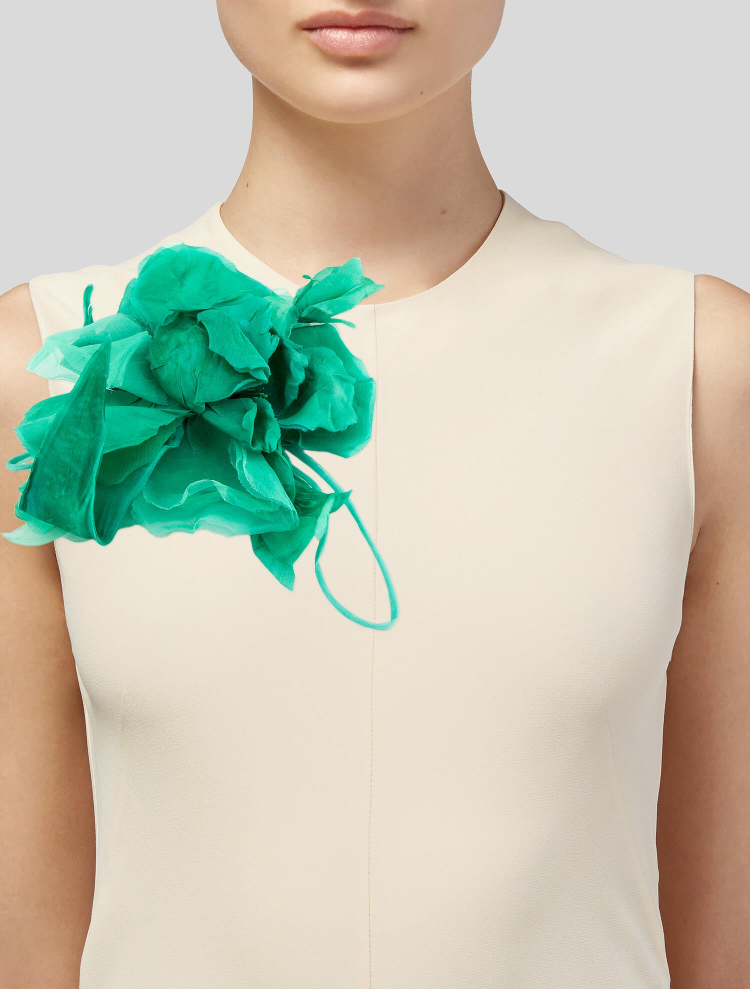 Gucci Silk Flower Brooch - Pink, Silver-Tone Metal Pin, Brooches ...