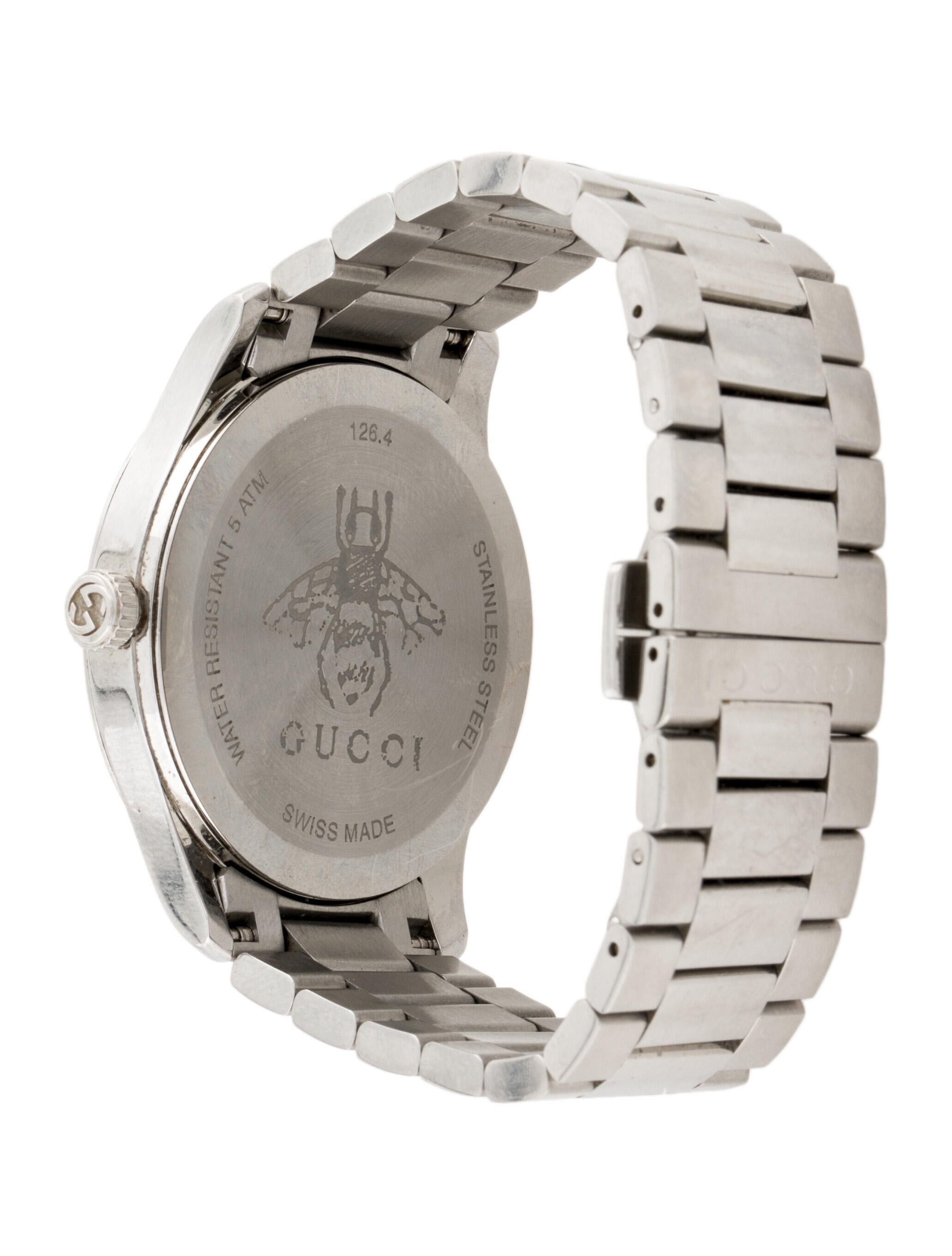 Gucci G-Timeless Watch - 126.4 / YA1264126 | The RealReal