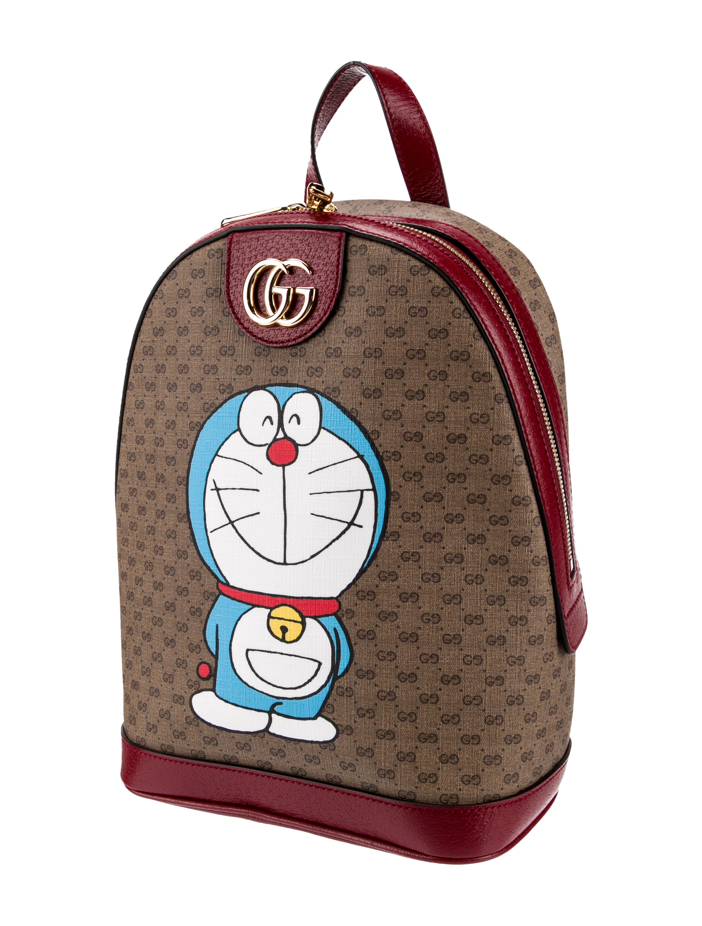 Gucci GG Supreme Small Tian Backpack - Backpacks, Handbags | The RealReal