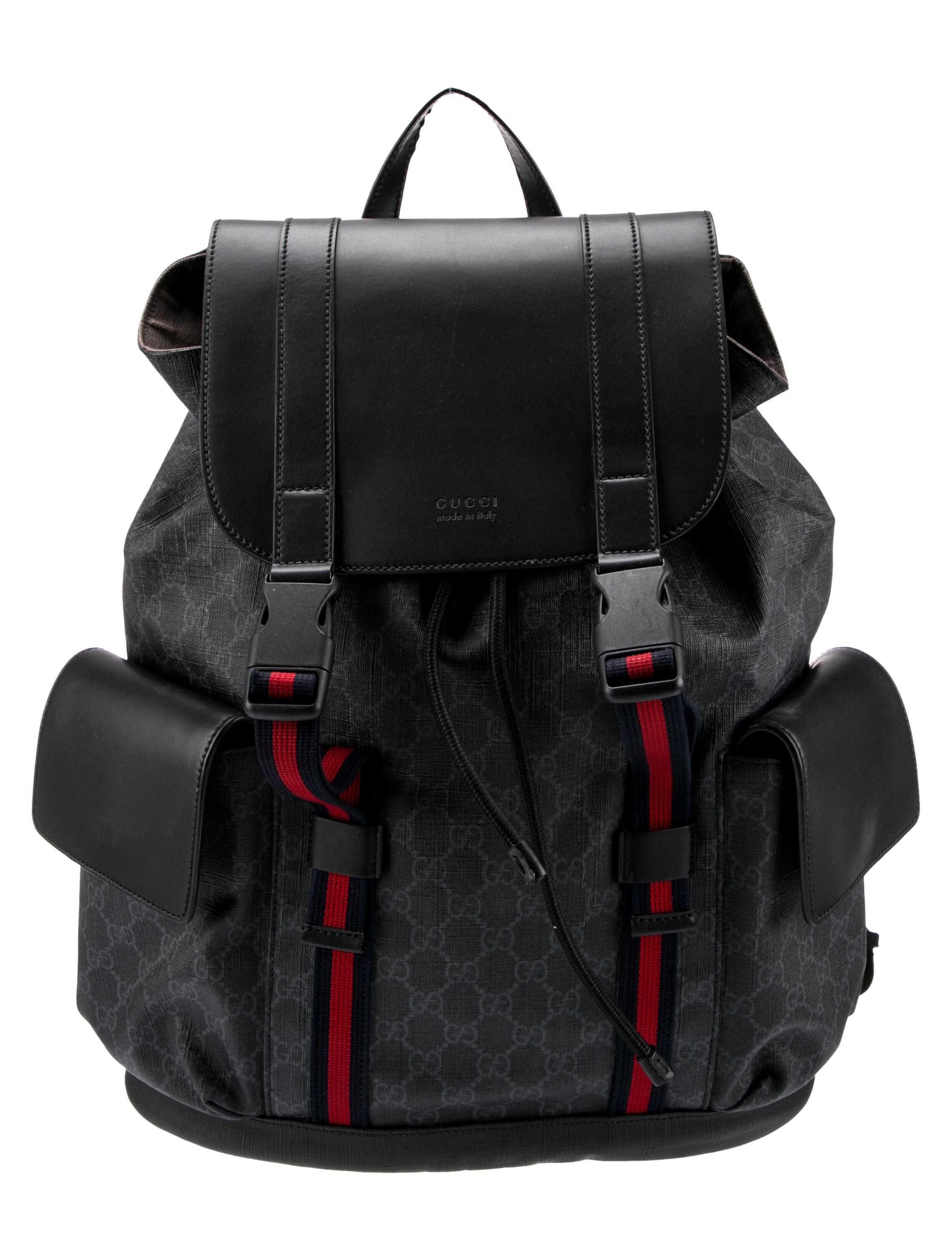 Gucci GG Supreme Backpack - Black Backpacks, Bags - GUC1373676 | The ...