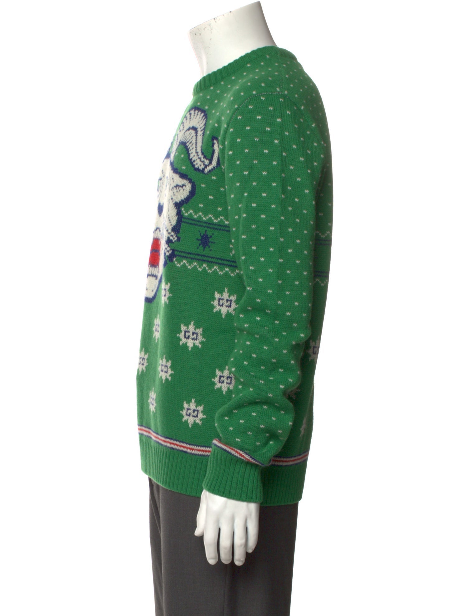 Gucci Interlocking G Logo Crew Neck Hoodie - Black Sweatshirts ...