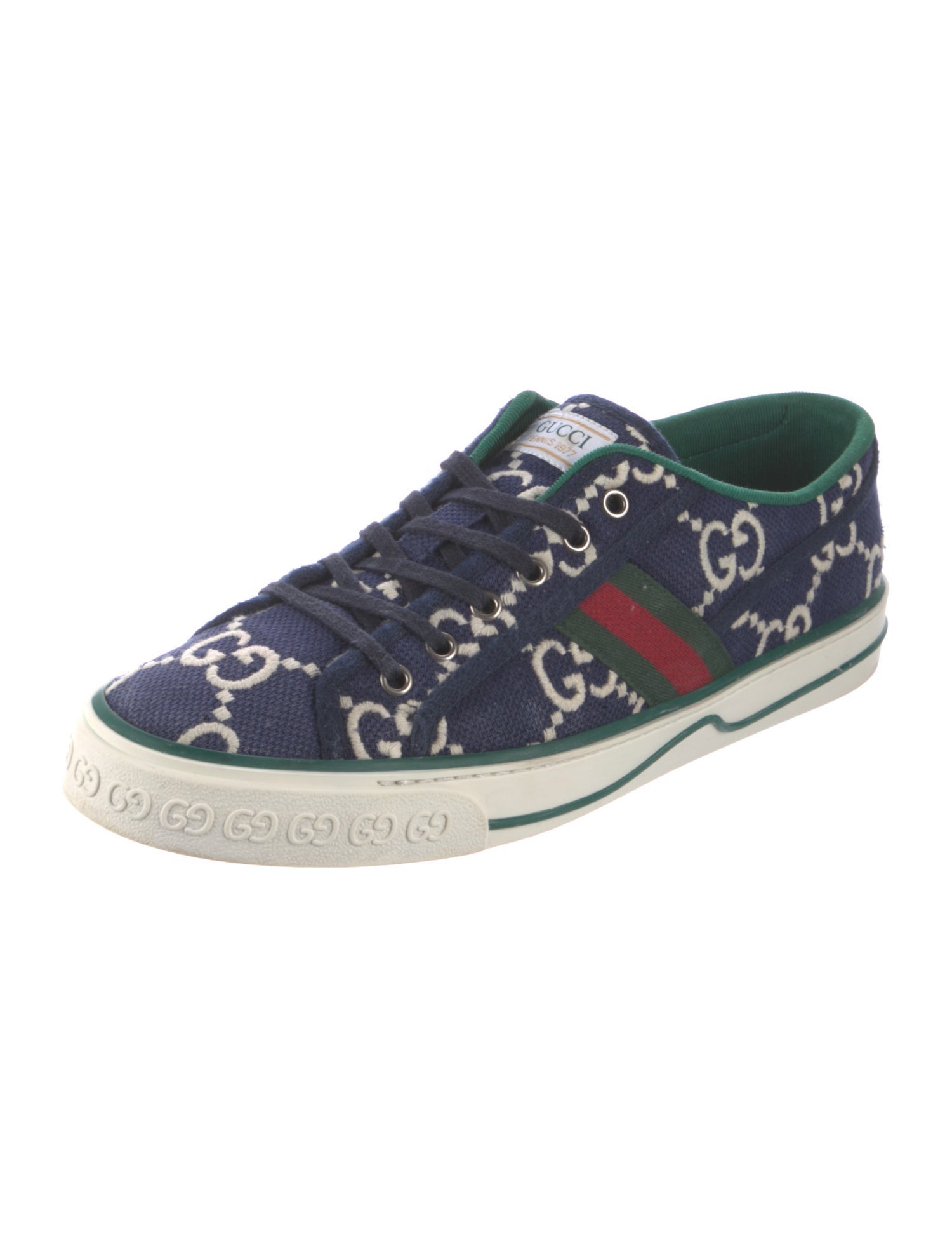 Gucci Tennis 1977 Sneakers - Blue Sneakers, Shoes - GUC1376993 | The ...