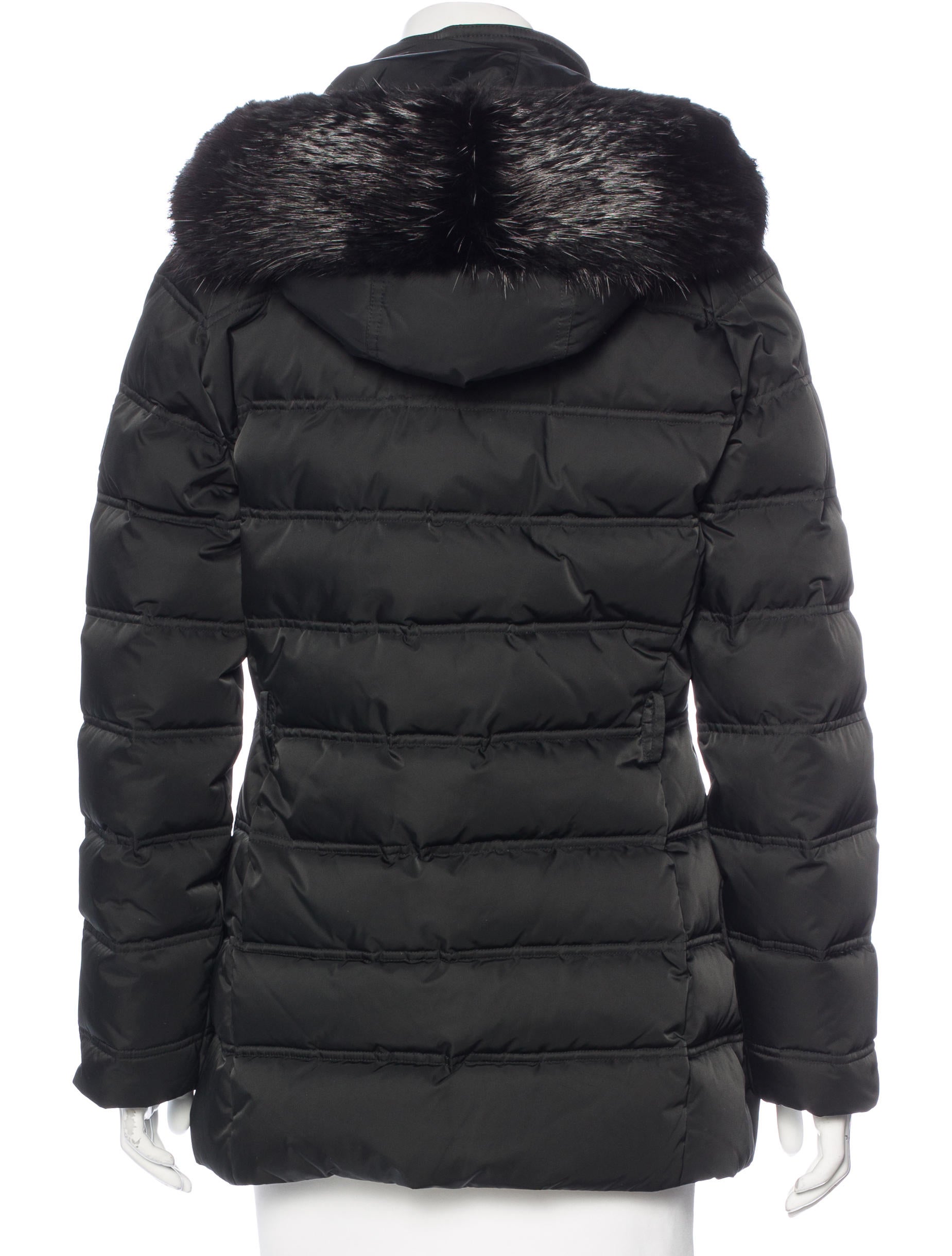 Gucci Fur-Trimmed Puffer Coat - Clothing - GUC139318 | The RealReal