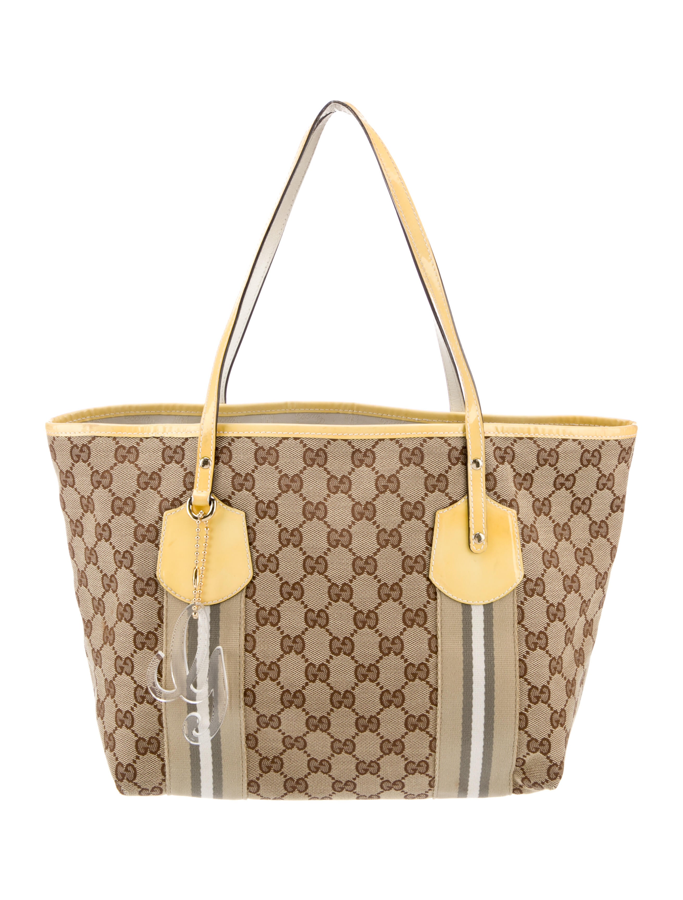 Gucci GG Canvas Jolie Tote - Brown Totes, Handbags - GUC1398628 | The ...