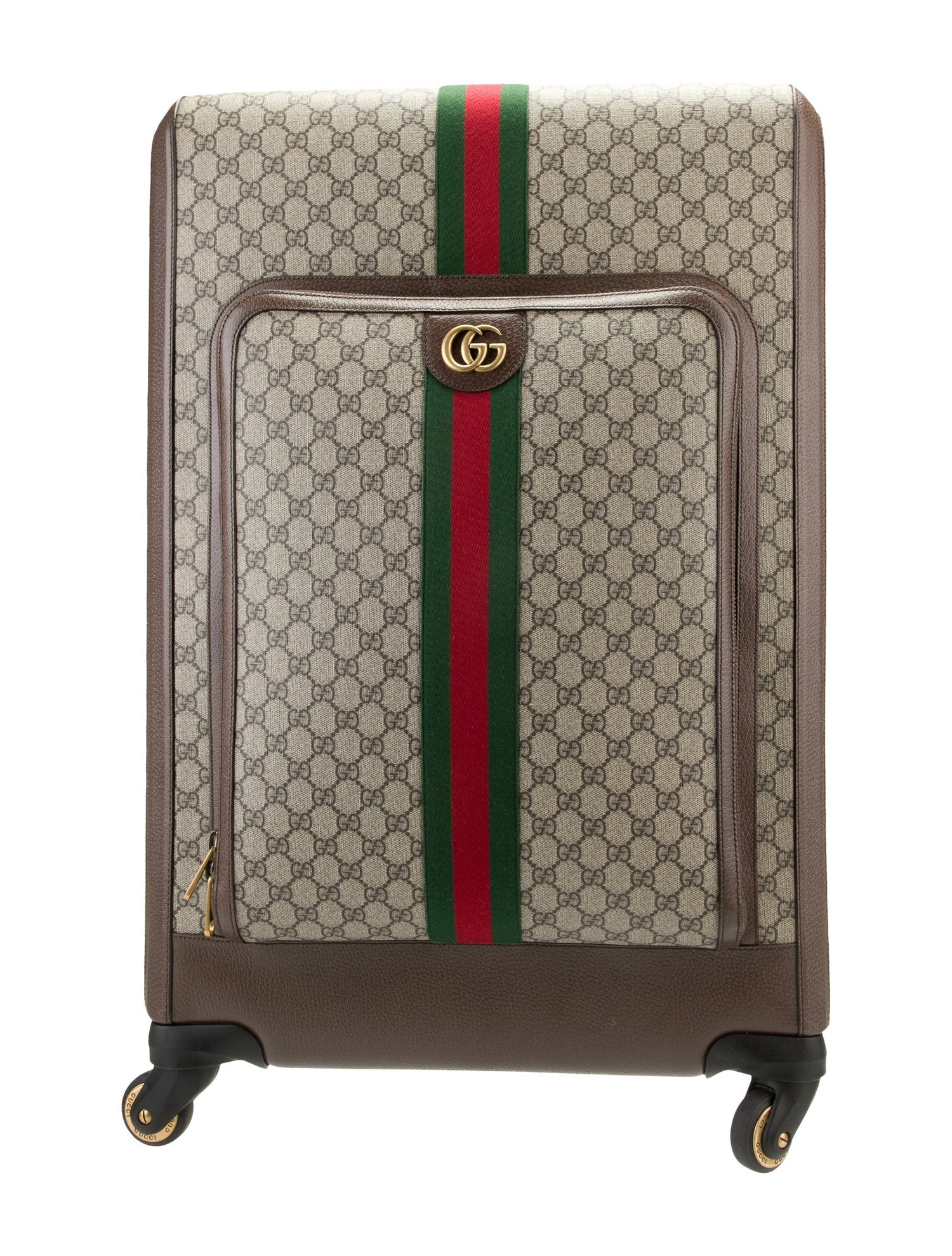 Gucci GG Supreme Large Savoy Trolley - Neutrals Suitcases, Luggage ...