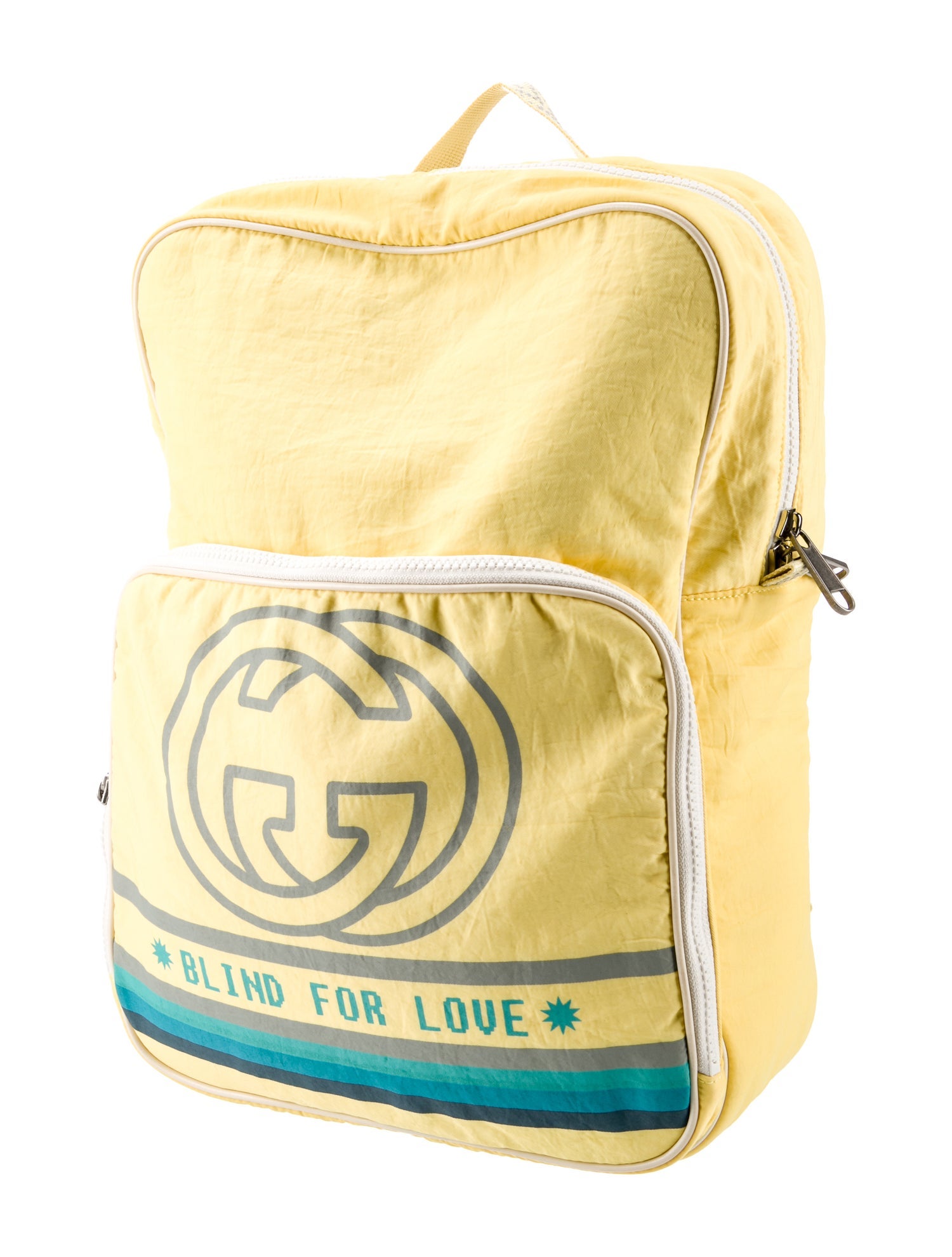 Gucci Blind For Love Backpack - Yellow Backpacks, Bags - GUC1405405 ...