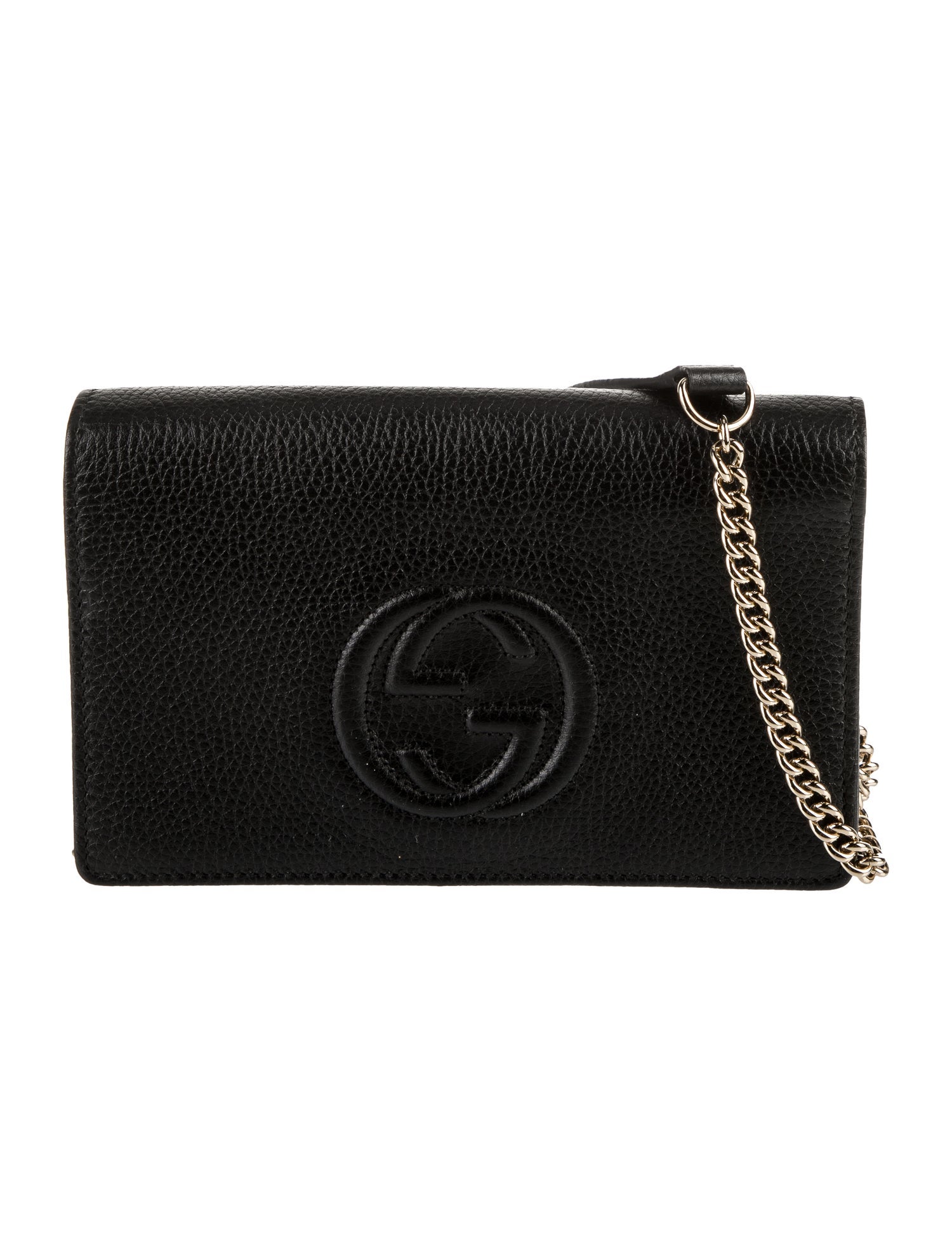 Gucci GG Supreme Blooms Wallet On Chain - Brown Crossbody Bags ...