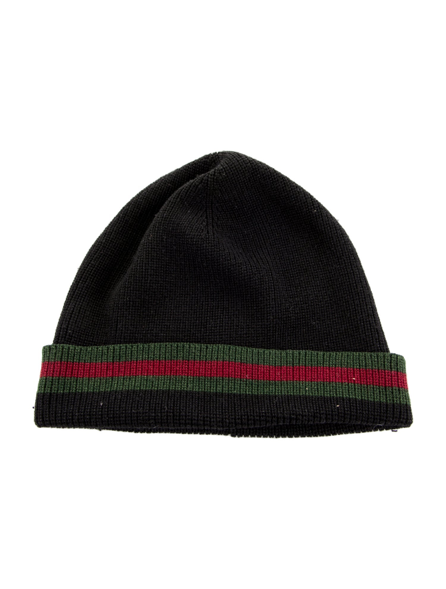 Gucci Wool Beanie Hat - Black Hats, Accessories - GUC1409784 | The RealReal