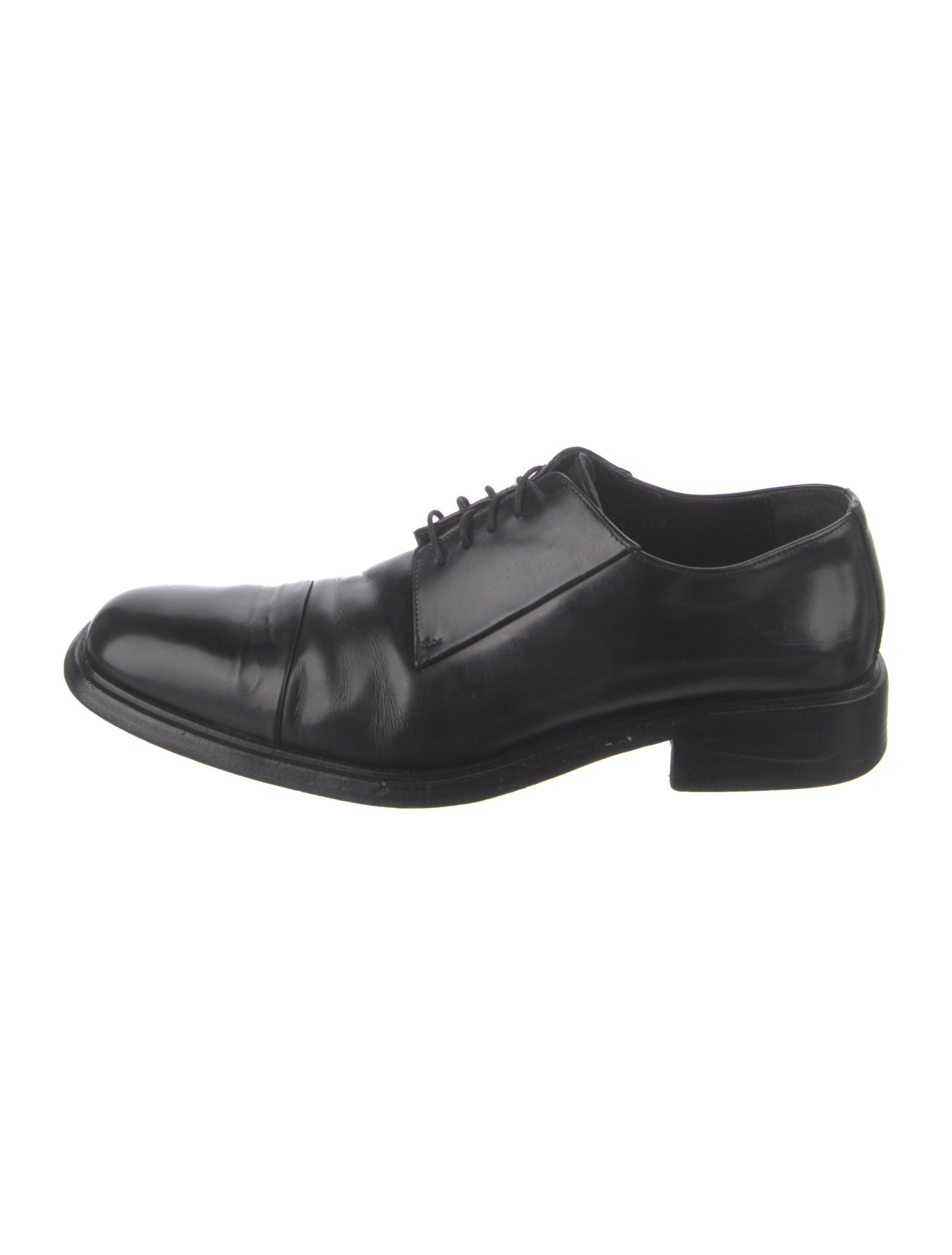 Gucci Patent Leather Derby Shoes - Black Oxfords, Shoes - GUC1412213 ...