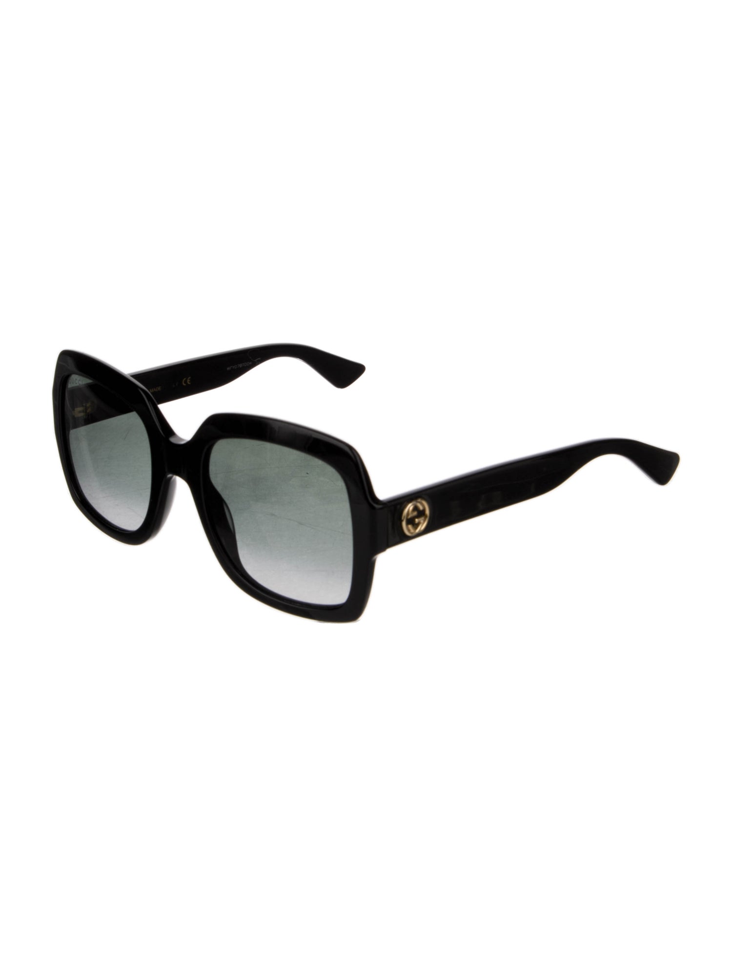 Gucci Square Gradient Sunglasses - Black Sunglasses, Accessories ...
