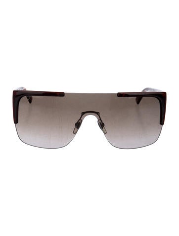 Gucci Gradient Visor Sunglasses - Accessories - GUC142013 | The RealReal