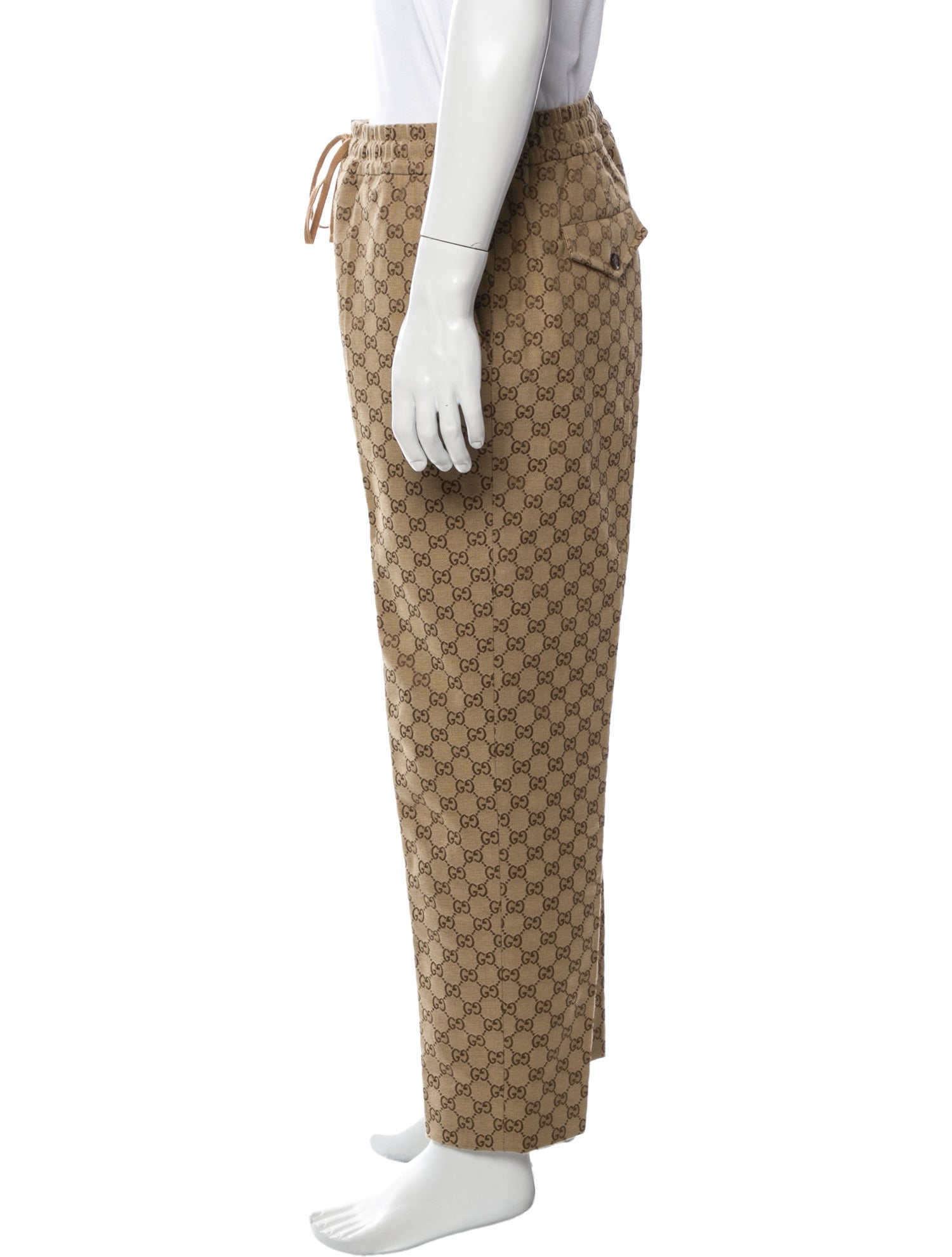 Gucci 2019 Pants - Neutrals, 13.5" Rise Pants, Clothing - GUC1425184 ...