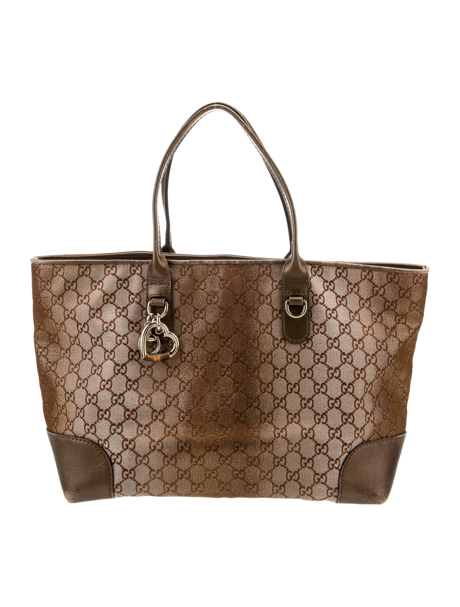 Gucci GG Canvas Tote - Brown Totes, Handbags - GUC1425752 | The RealReal