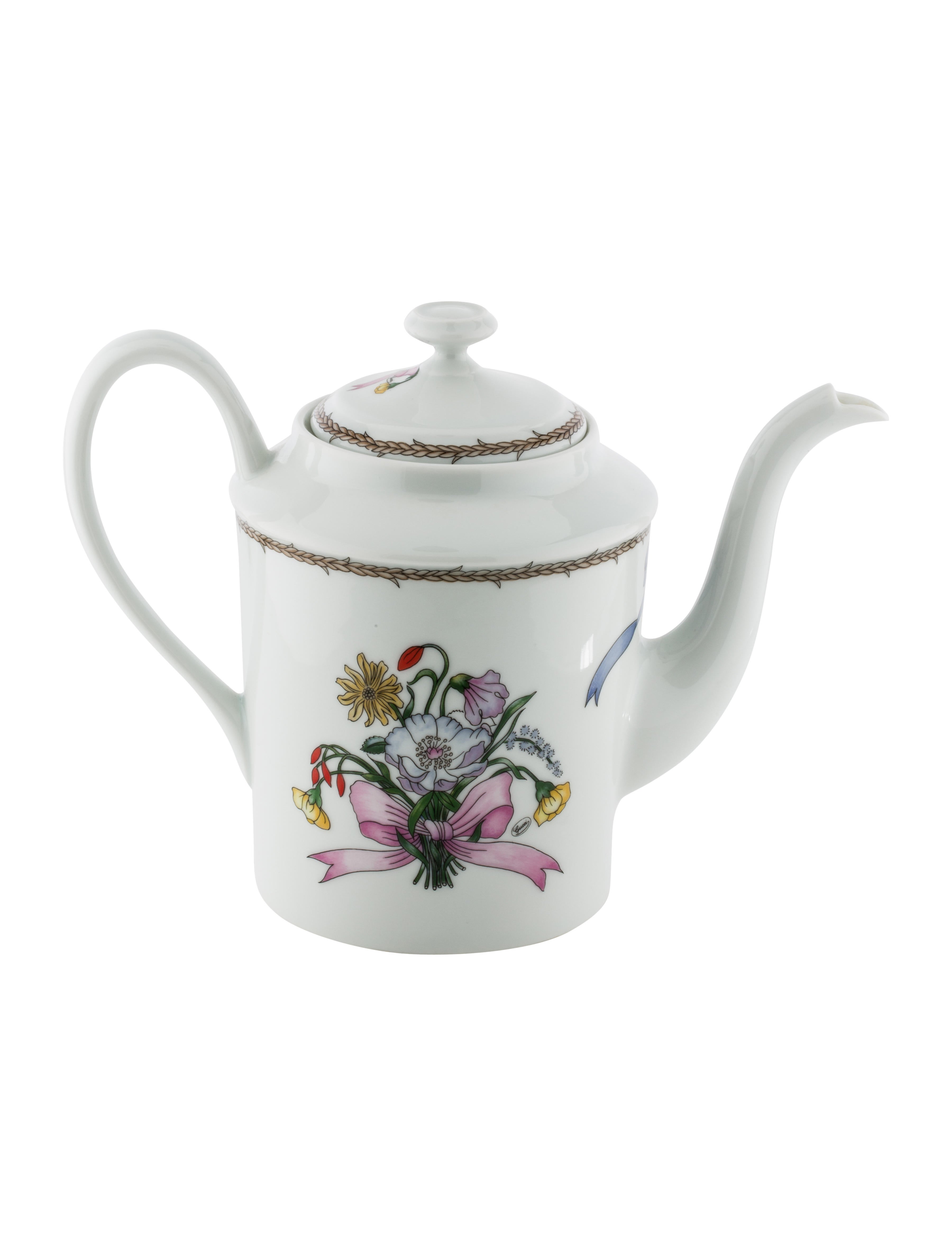 Gucci 3-Piece Porcelain Tea Set - White Serveware, Tabletop & Kitchen ...
