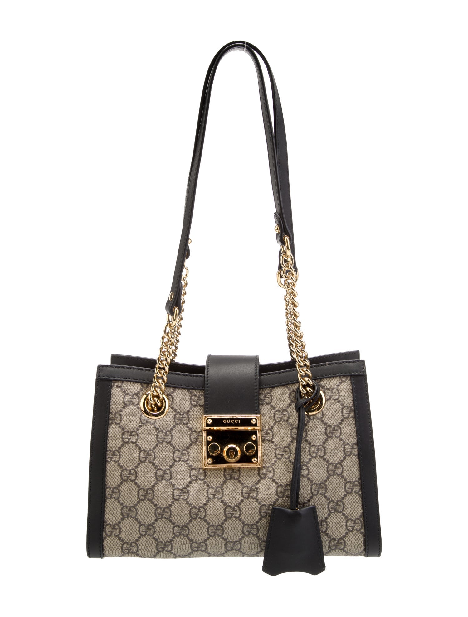 Gucci Small Padlock Shoulder Bag - Neutrals Shoulder Bags, Handbags ...