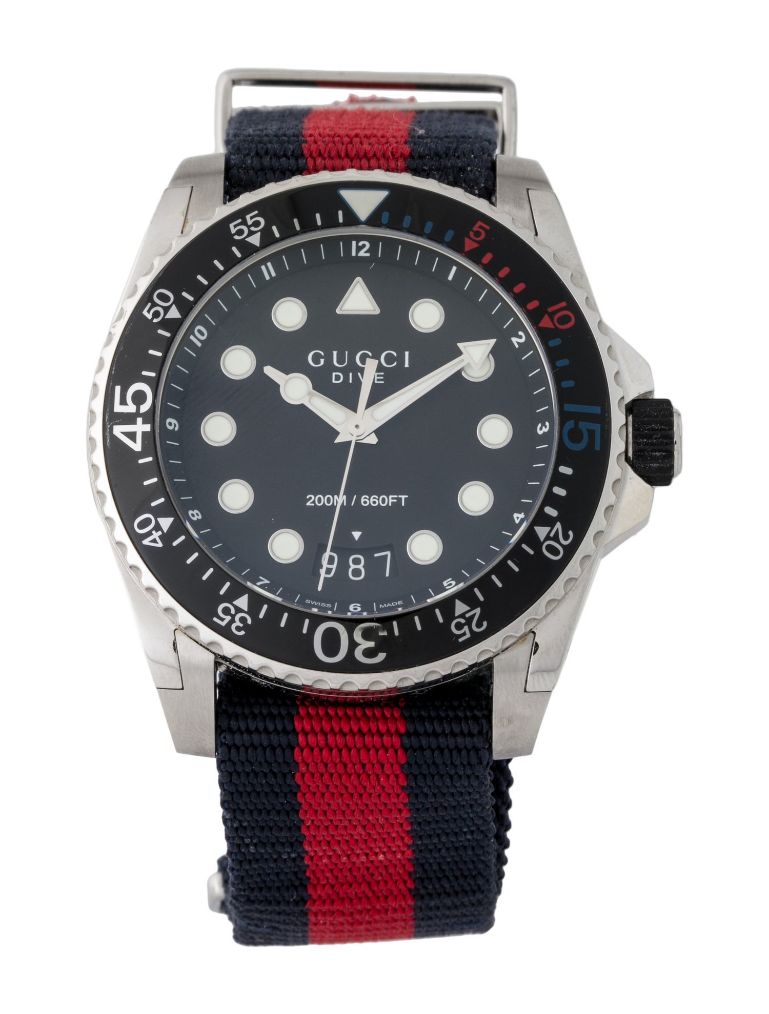 Gucci Dive Watch - 136.2/YA136209A | The RealReal