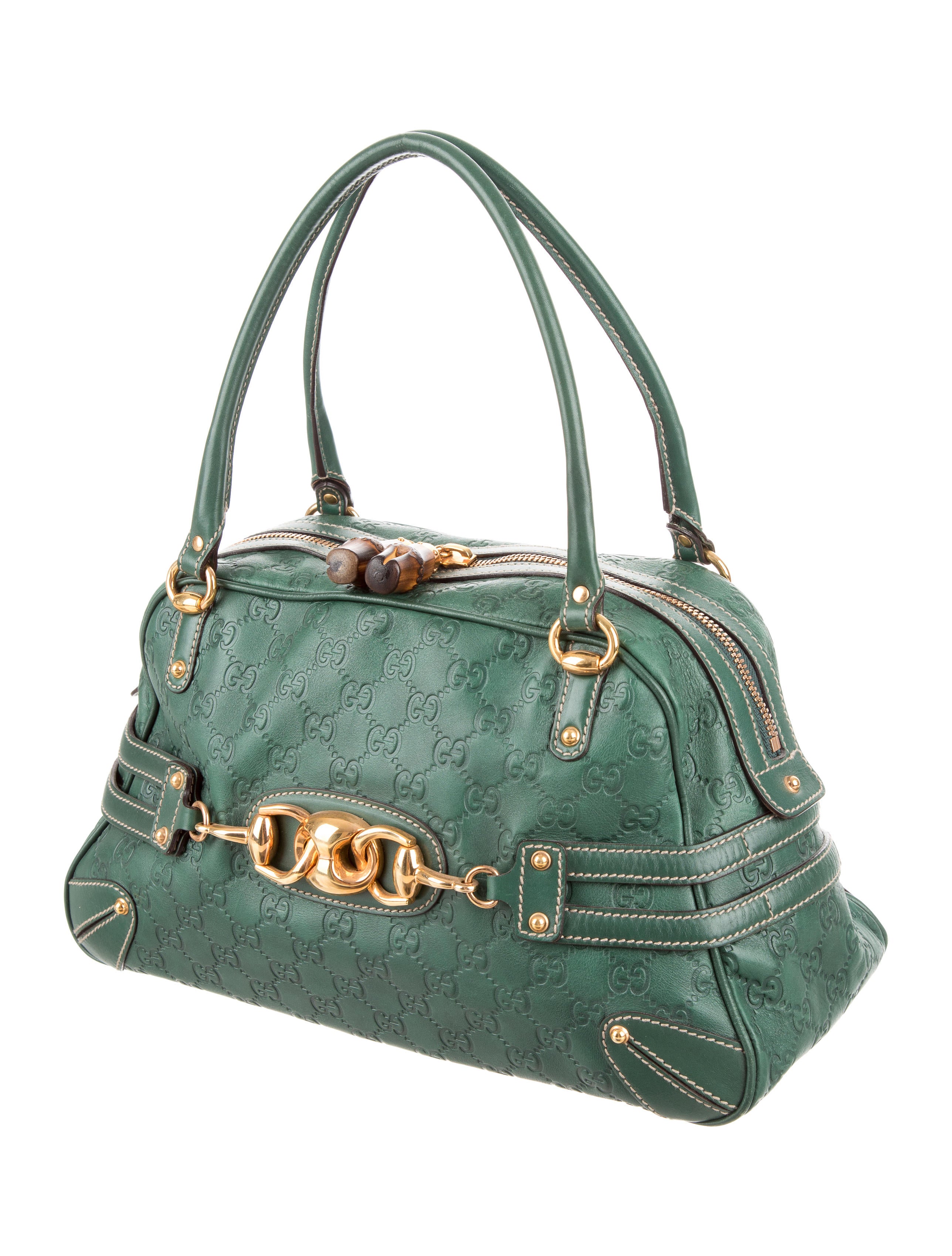 Gucci Guccissima Wave Boston Bag - Handbags - GUC144204 | The RealReal