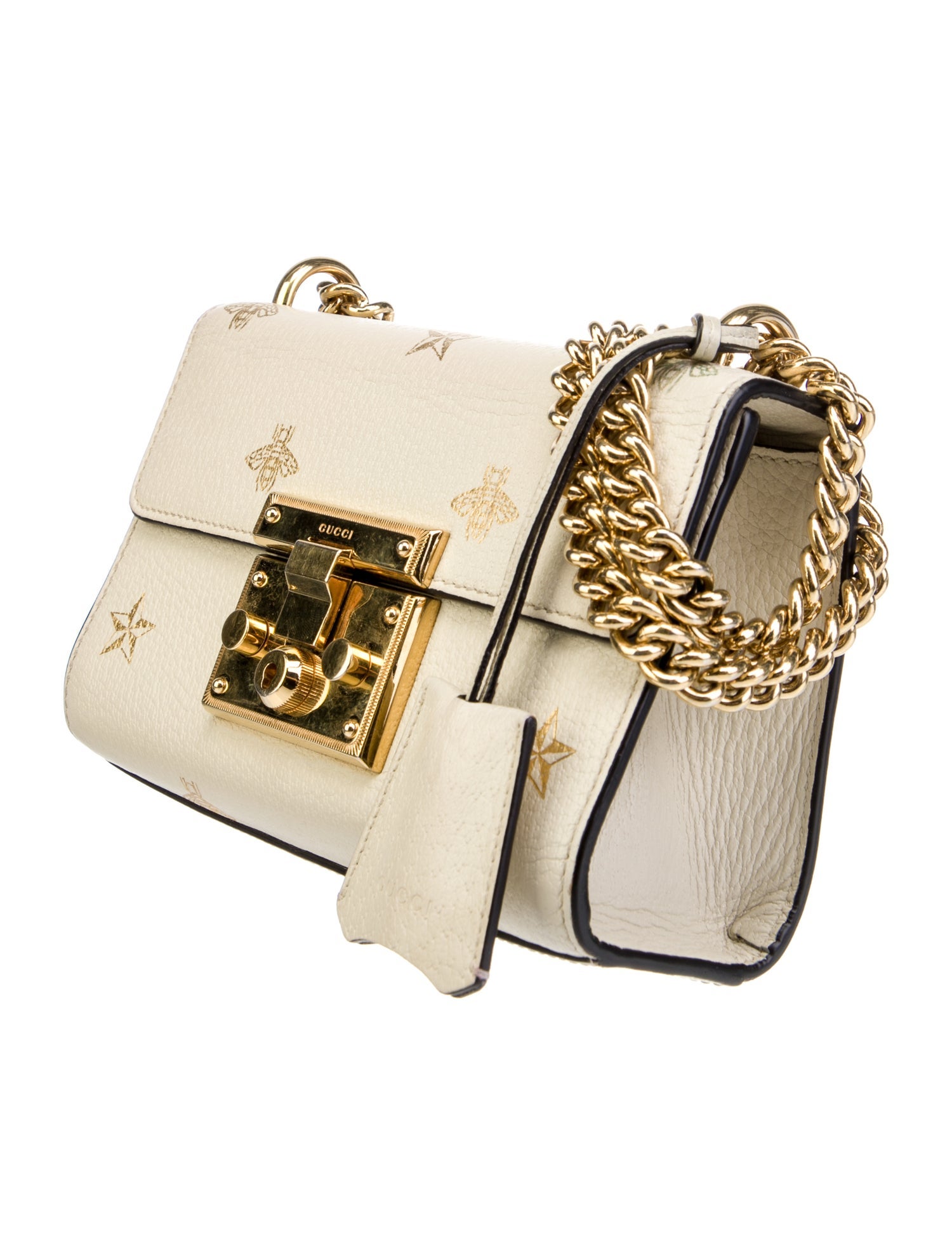 Gucci Padlock Shoulder Bag - Neutrals Shoulder Bags, Handbags ...