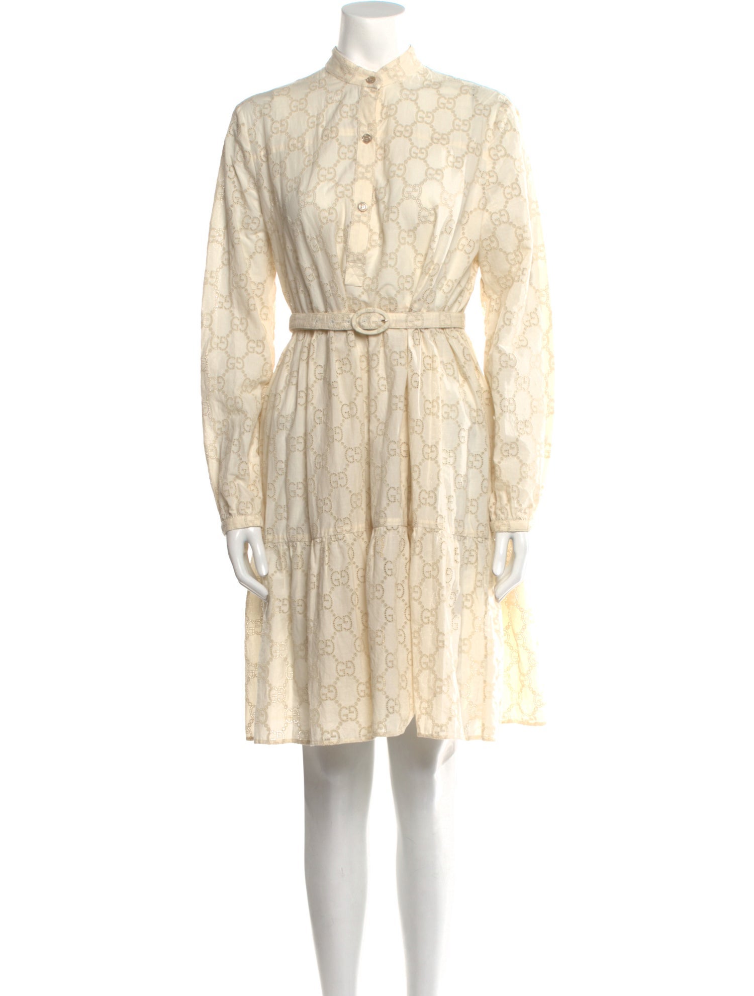 Gucci 2019 Knee-Length Dress - Neutrals Dresses, Clothing - GUC1444056 ...