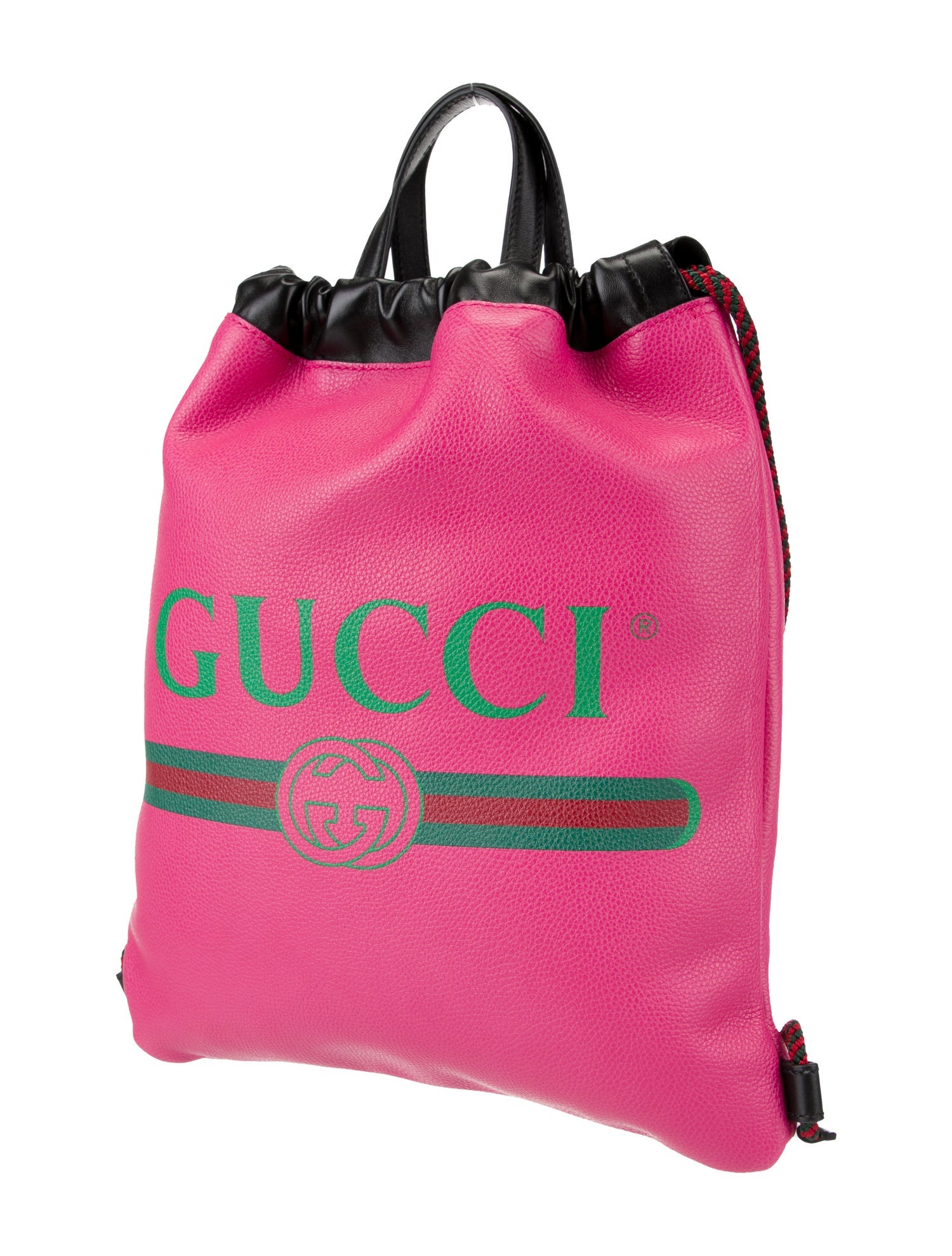 Gucci Logo Drawstring - Blue Backpacks, Handbags - GUC1316504 | The ...