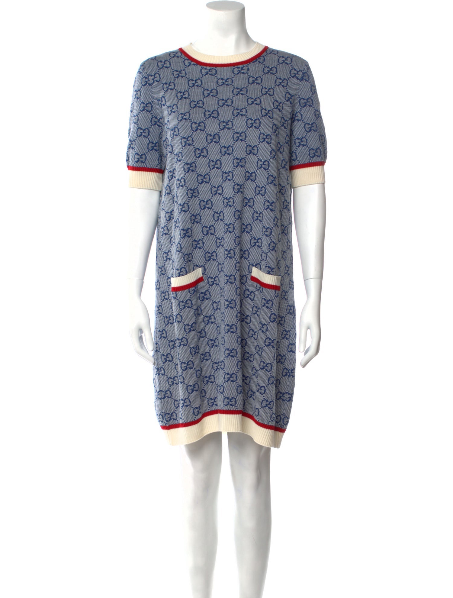 Gucci 2019 Mini Dress w/ Tags - Blue Dresses, Clothing - GUC1449134 ...