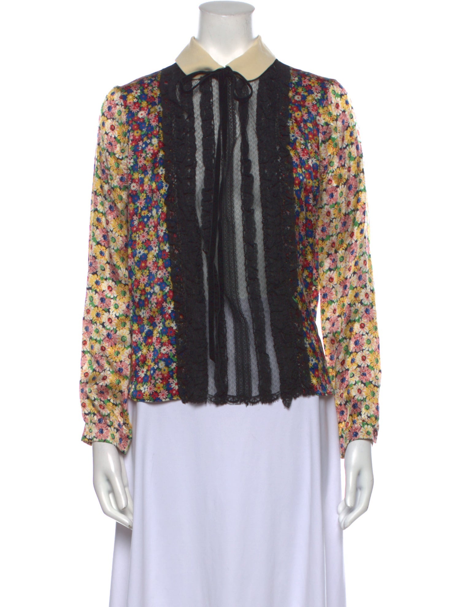 Gucci 2017 Silk Blouse - Neutrals Tops, Clothing - GUC1455821 | The ...