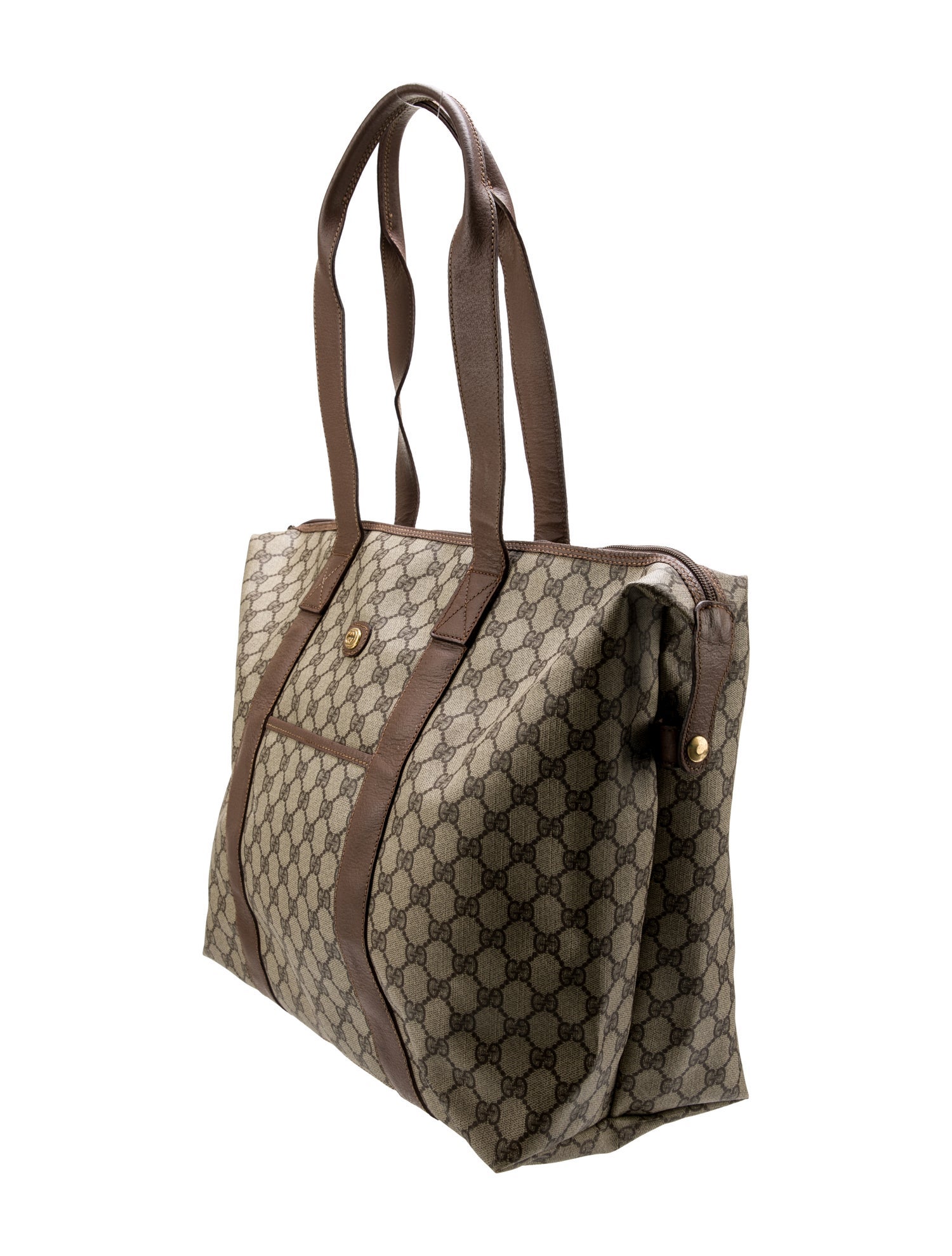 Gucci GG Plus Weekender - Neutrals Weekenders, Bags - GUC1459393 | The ...