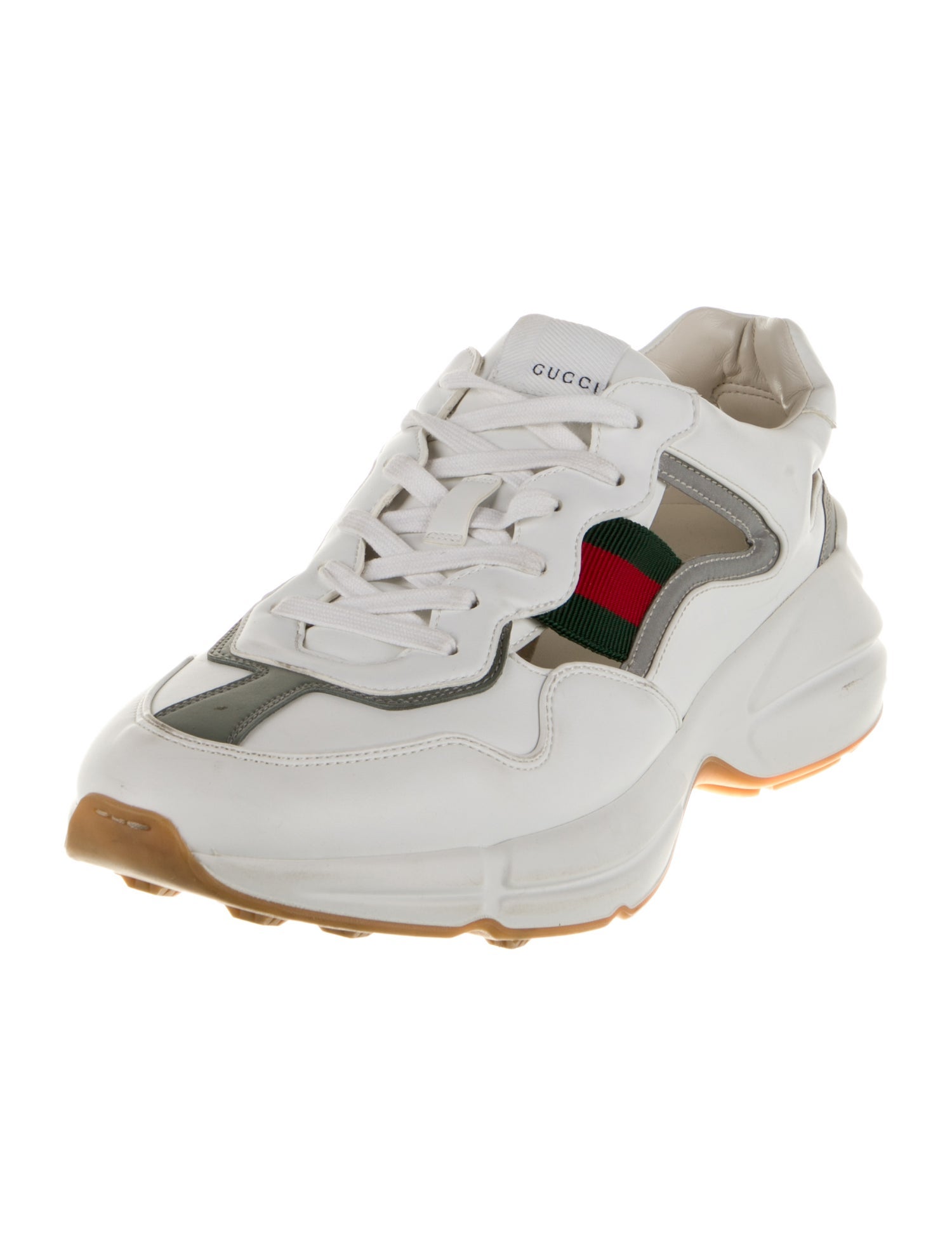 Gucci Rhyton Athletic Sneakers - White Sneakers, Shoes - GUC1461429 ...