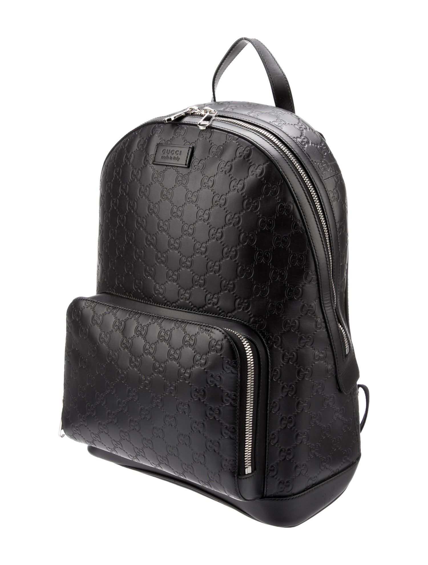 Gucci GG Signature Day Backpack - Black Backpacks, Bags - GUC1432394 ...