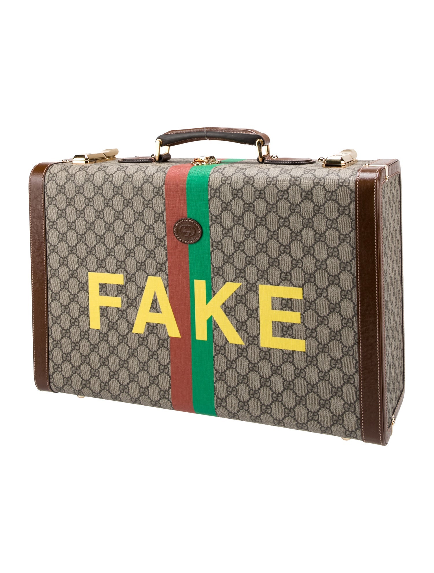 Gucci Not Fake Savoy Medium Suitcase - Trunks & Steamers, Luggage | The ...