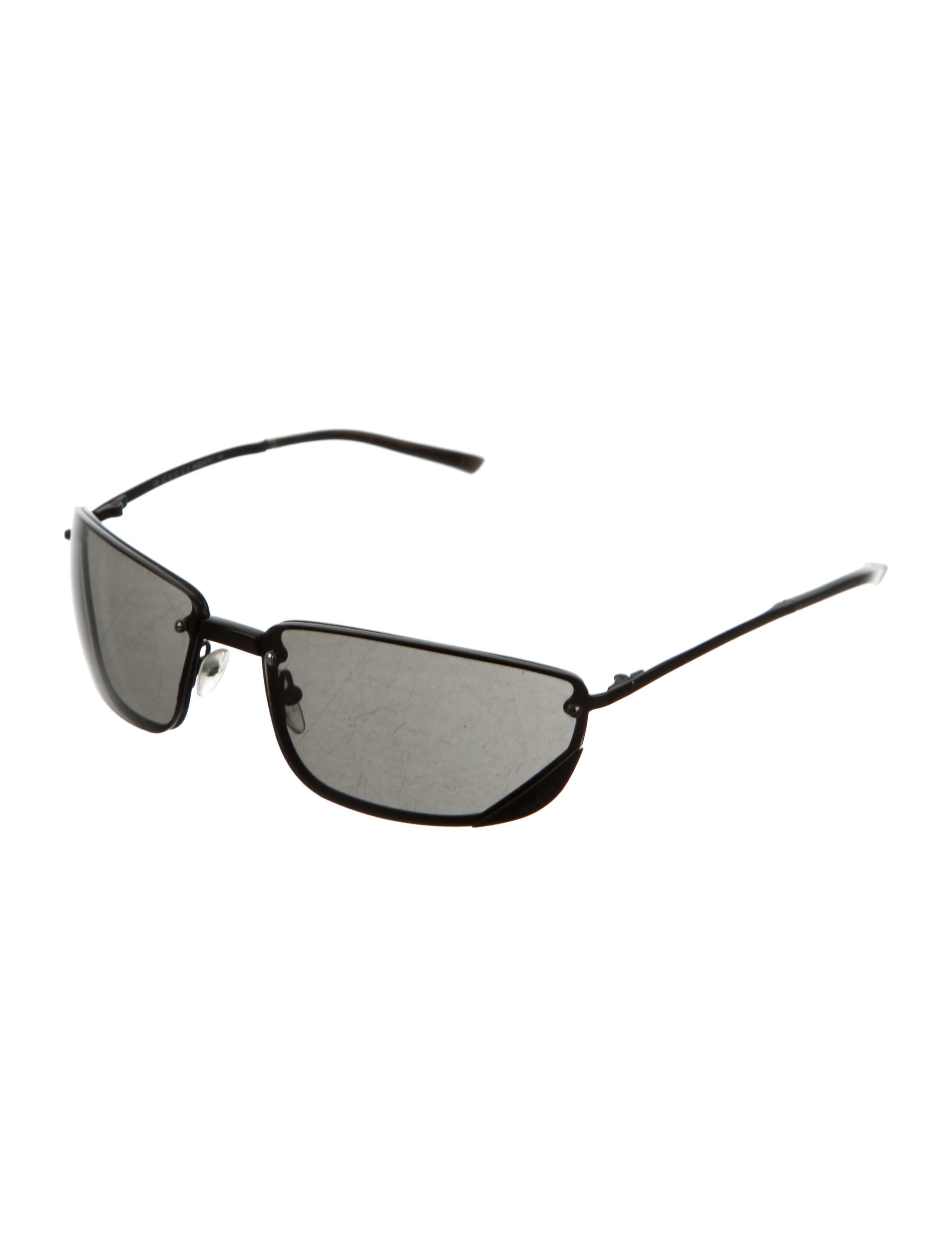 Gucci Rimless Tinted Sunglasses - Black Sunglasses, Accessories ...