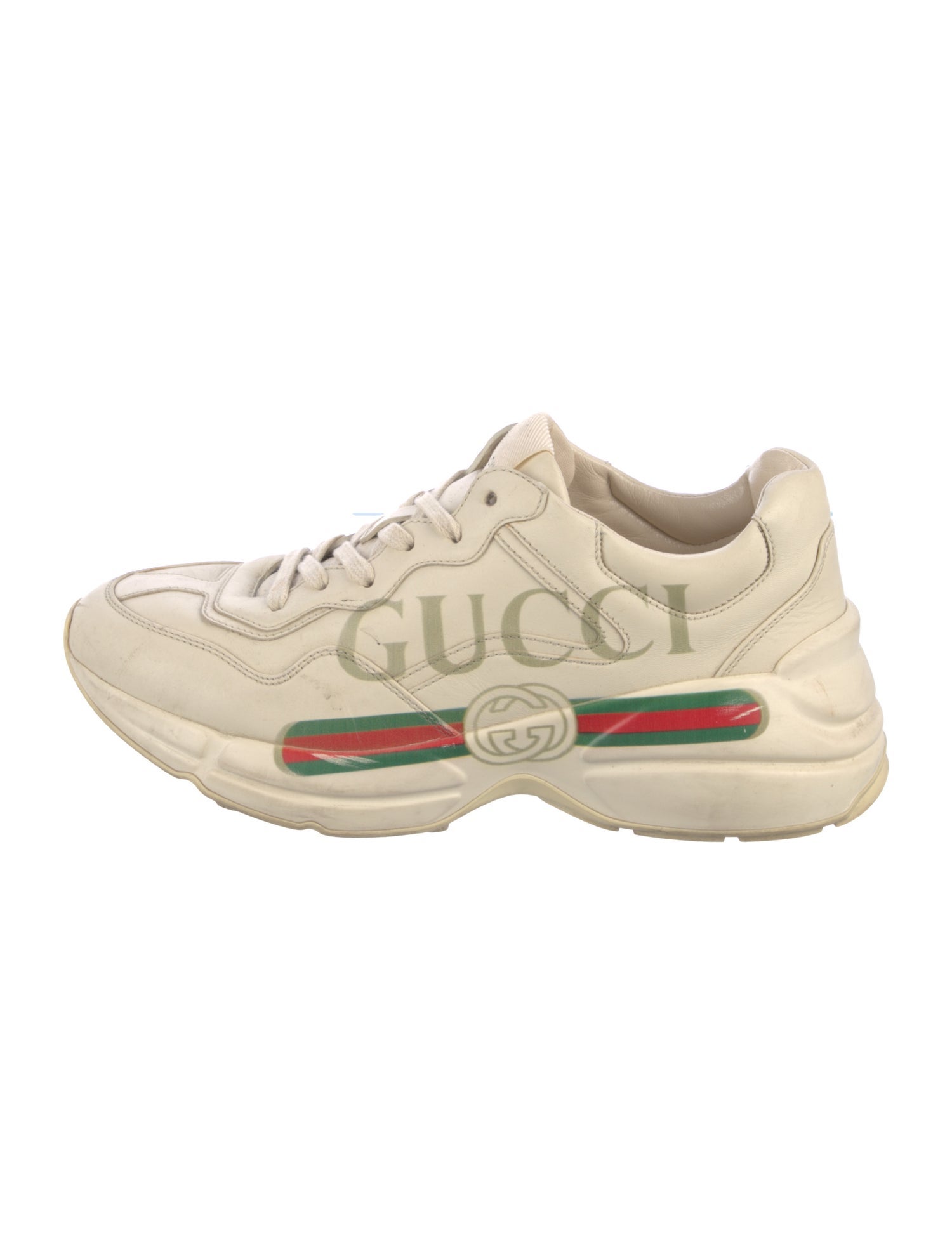 Gucci Printed Chunky Sneakers - Neutrals Sneakers, Shoes - GUC1432441 ...