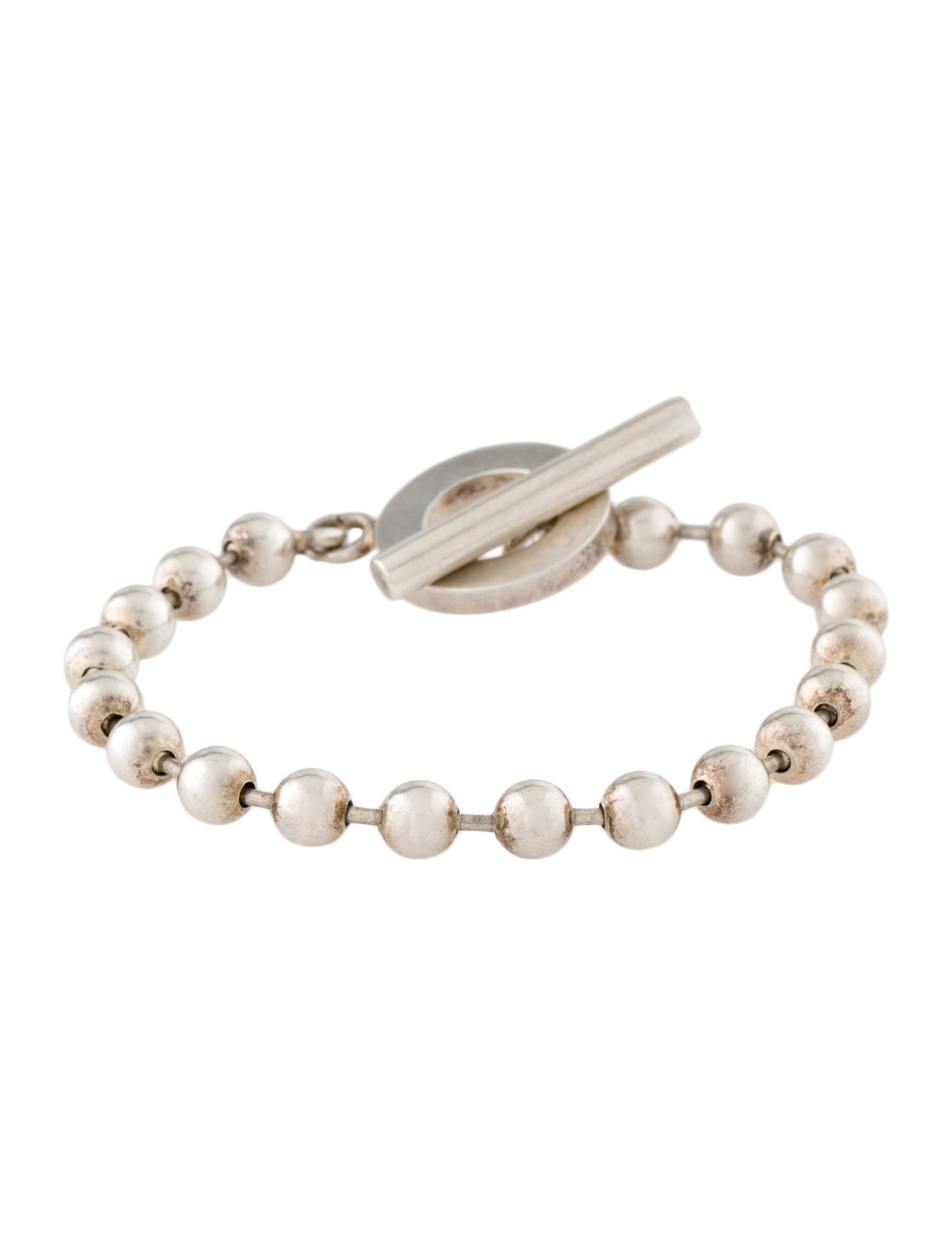 Gucci Ball Chain Bracelet - Sterling Silver Bead, Bracelets ...