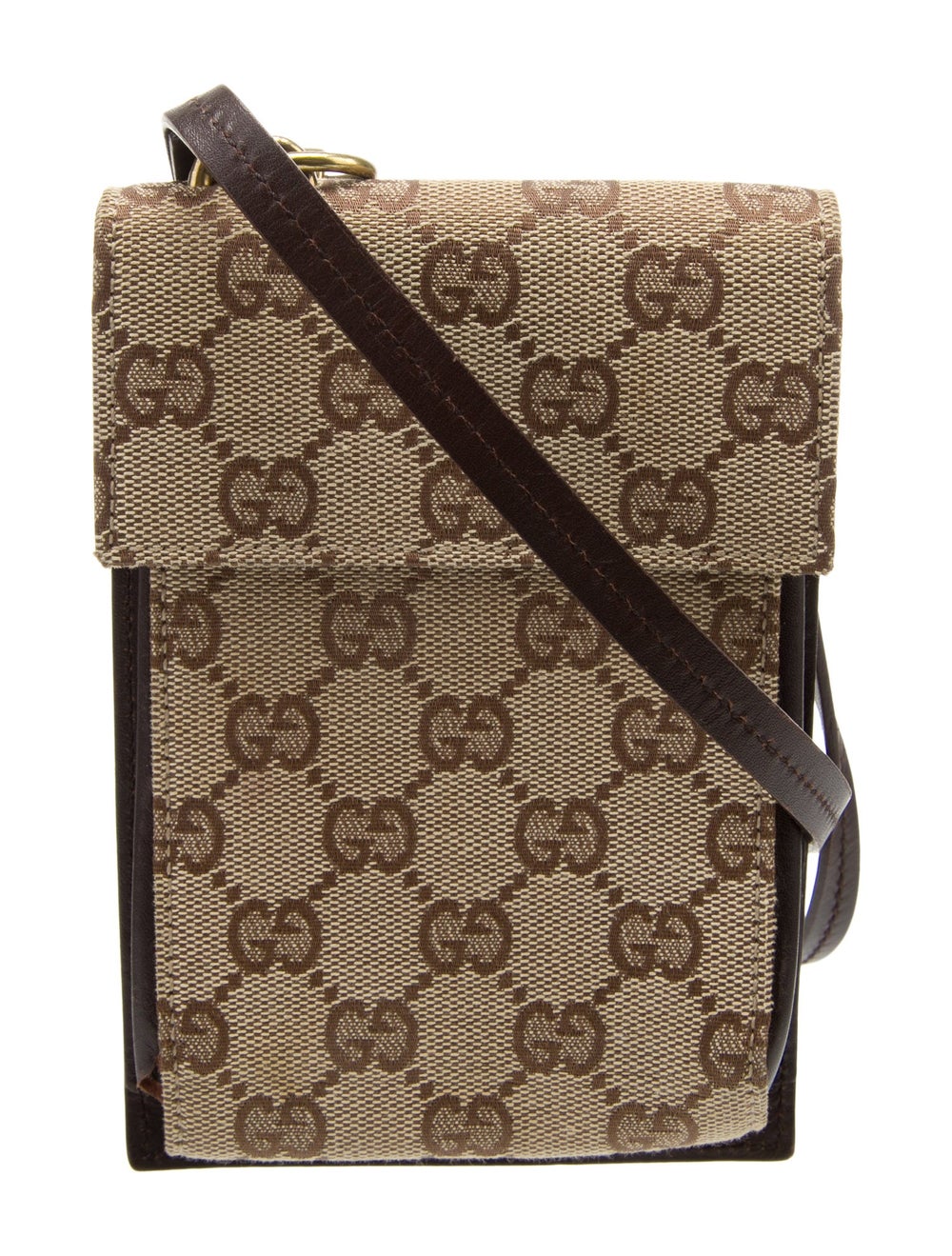 Gucci Monogram Passport Holder/ Lanyard - Neutrals Travel, Accessories ...