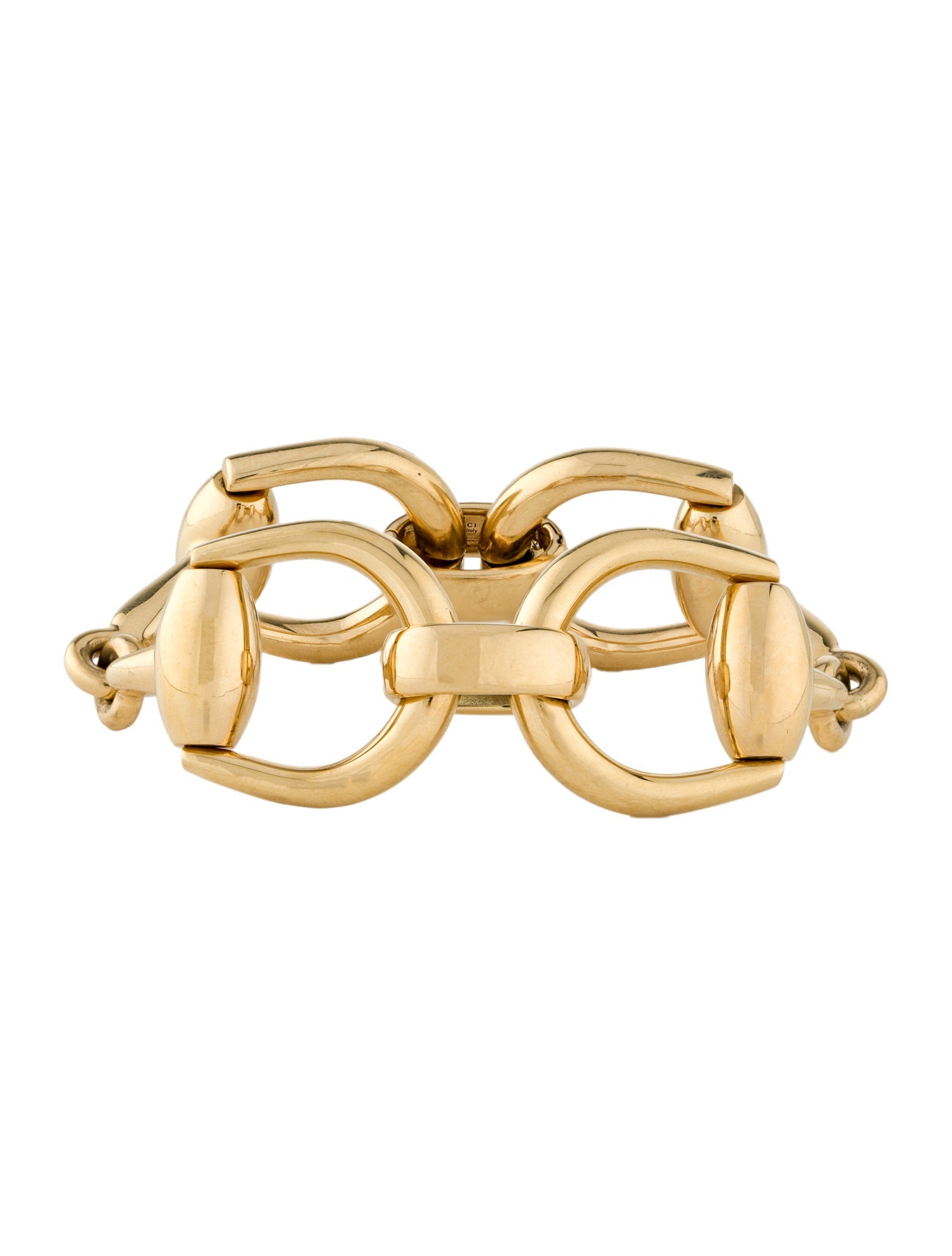 Gucci 18K Horsebit Link Bracelet - 18K Yellow Gold Link, Bracelets ...