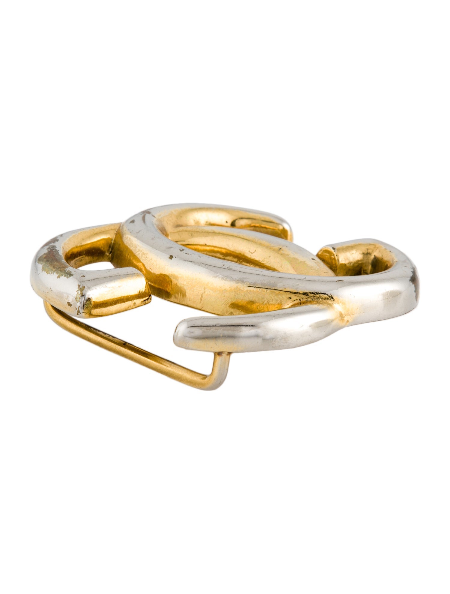 Gucci Interlocking G Logo Wide Waist Belt - Gold Belts, Accessories ...