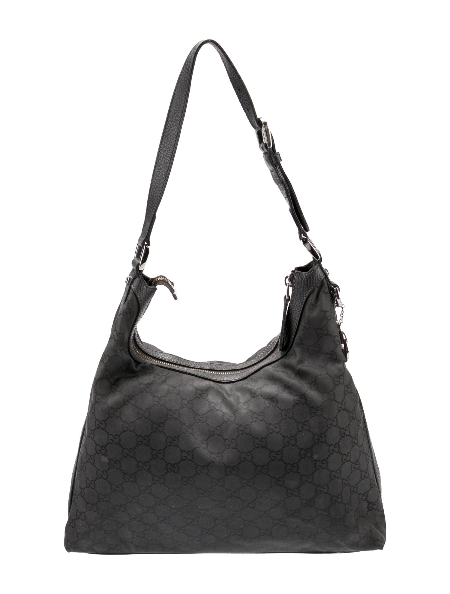 Gucci GG Canvas Shoulder Bag - Black Shoulder Bags, Handbags ...