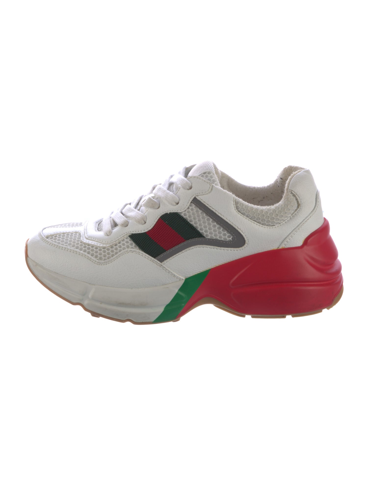 Gucci Rython Chunky Sneakers - White Sneakers, Shoes - GUC1489549 | The ...