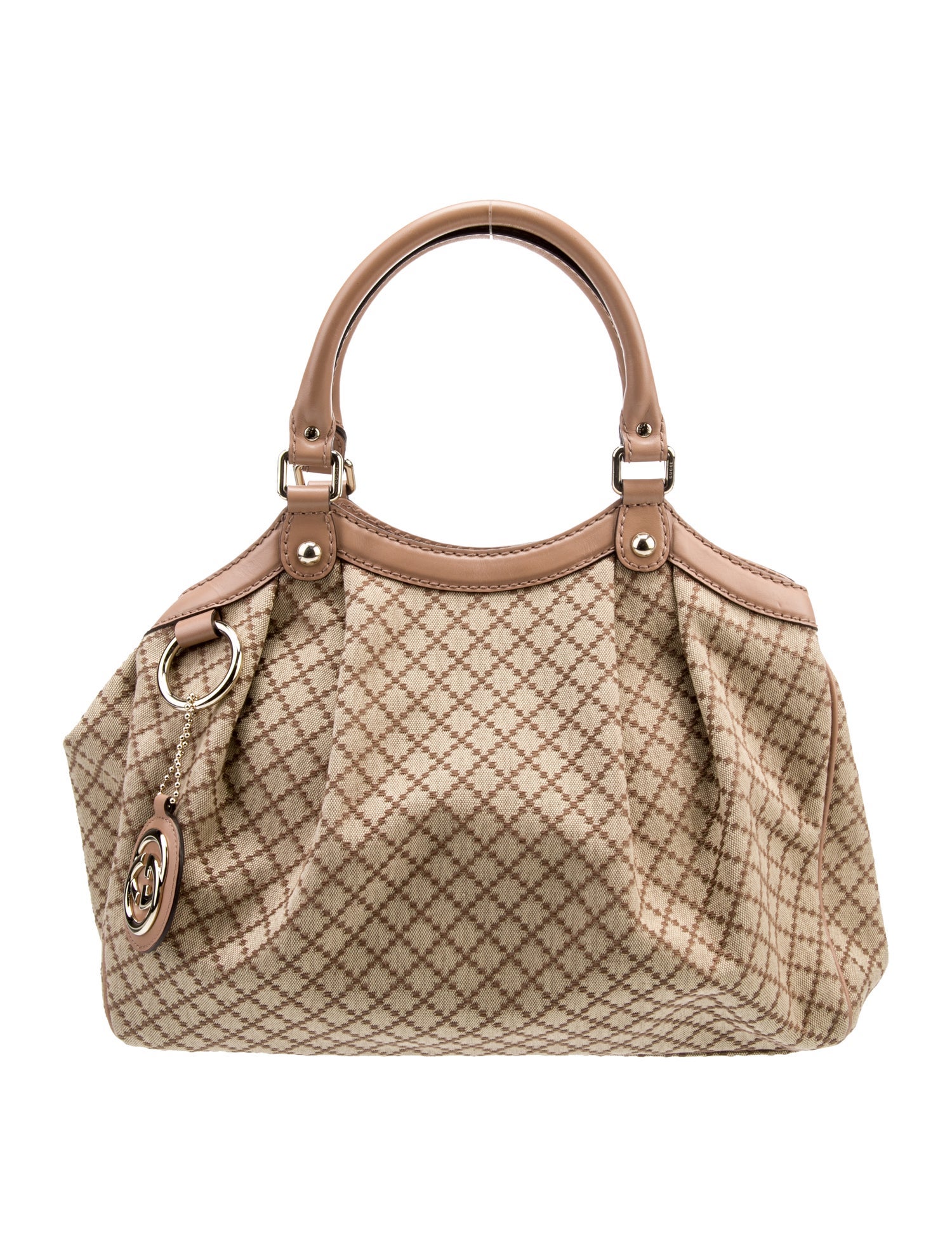 Gucci Diamante Medium Sukey Tote - Neutrals Totes, Handbags ...