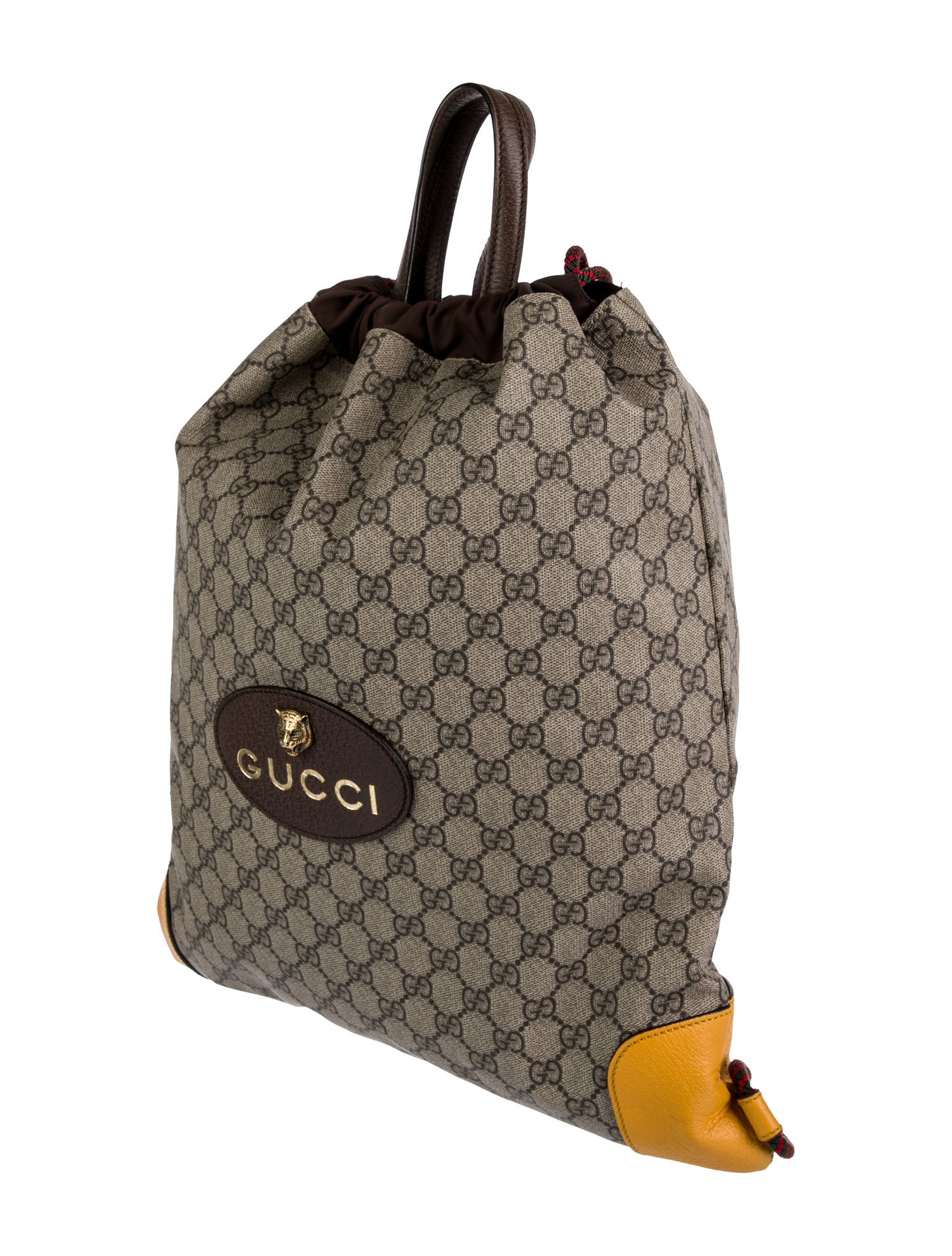 Gucci GG Supreme Small Eden Backpack - Neutrals Backpacks, Handbags ...
