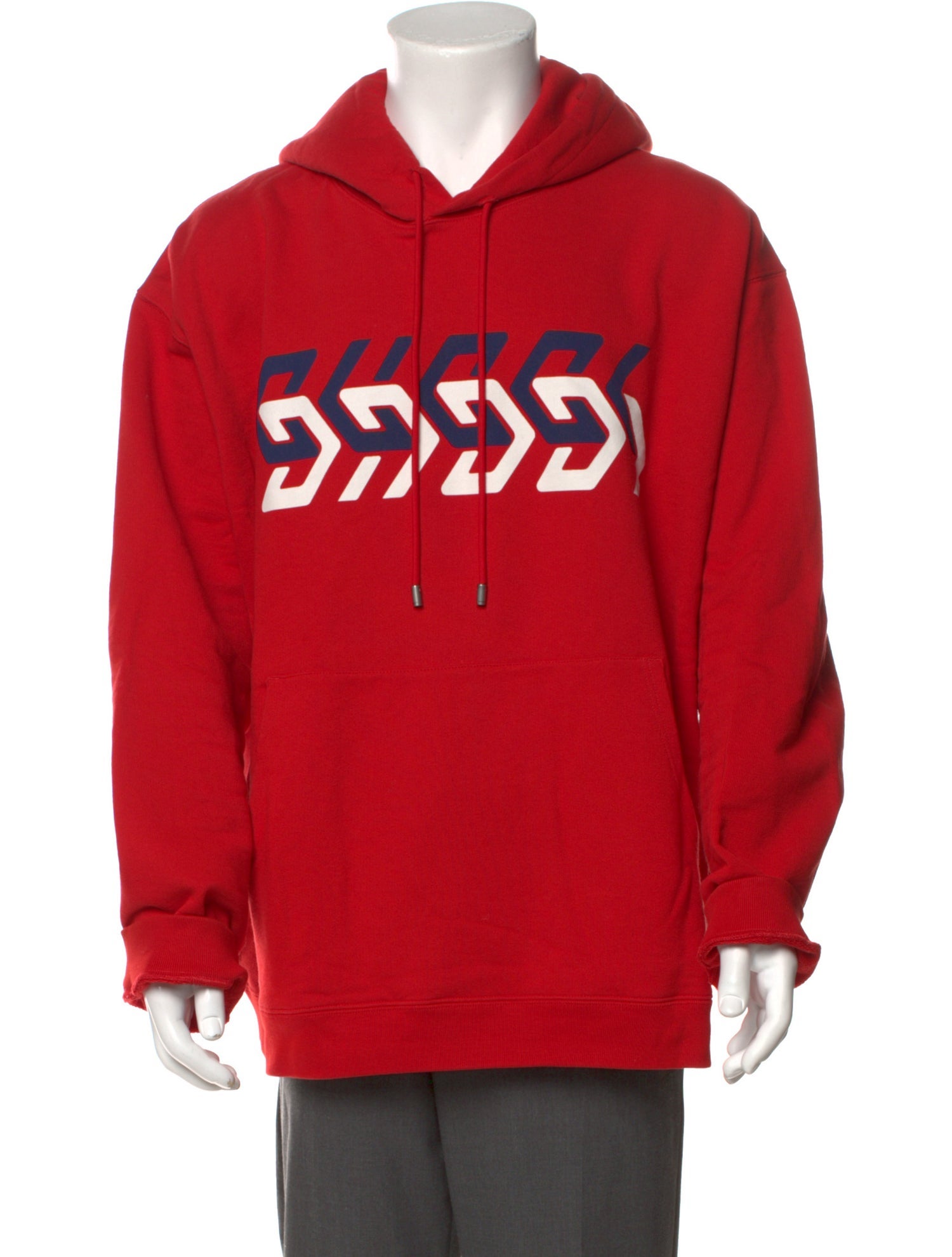 Gucci 2022 Mirror Print Hoodie - Red Sweatshirts & Hoodies, Clothing ...