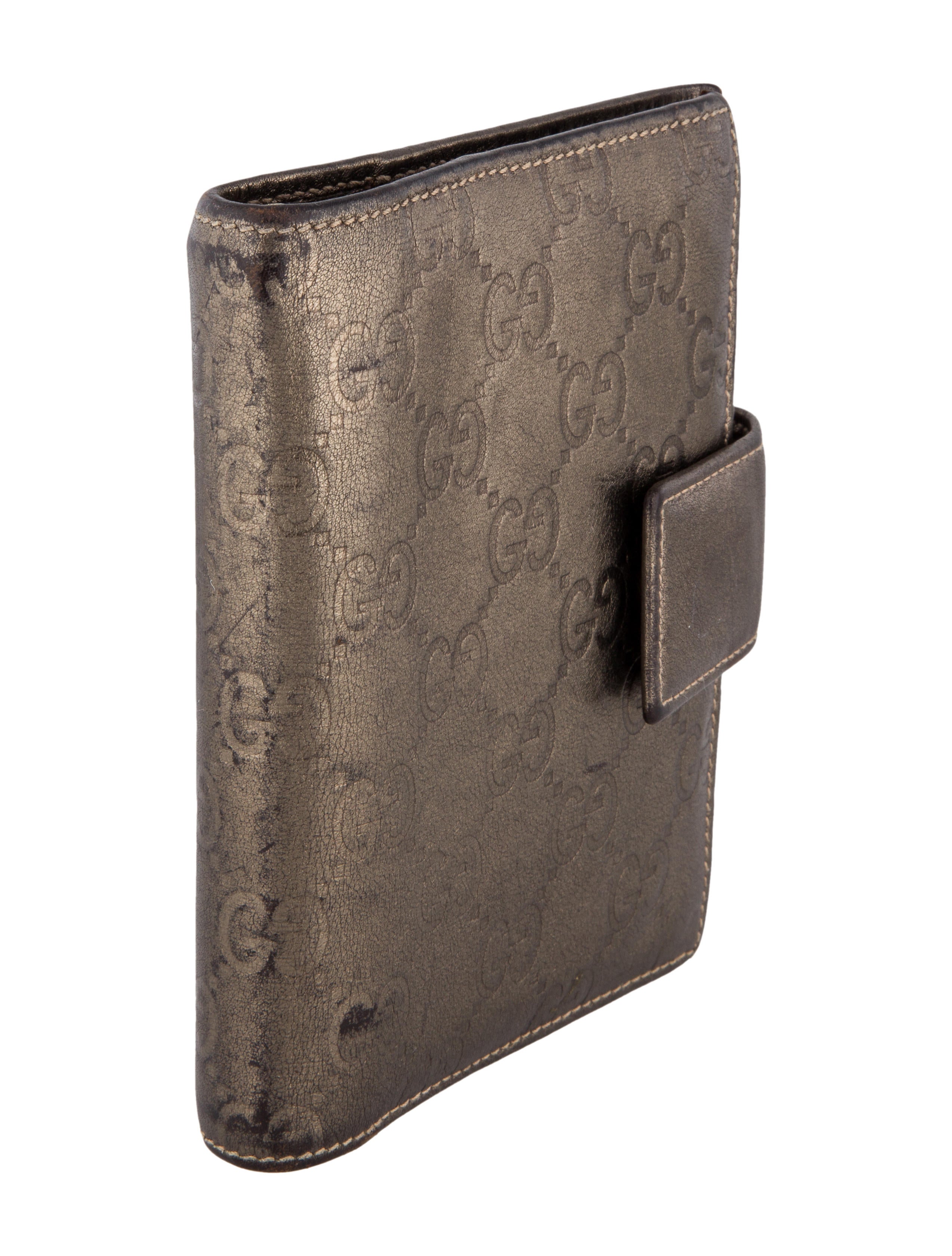 Gucci Guccissima Agenda Cover - Gold Books, Stationery & Pens, Decor ...