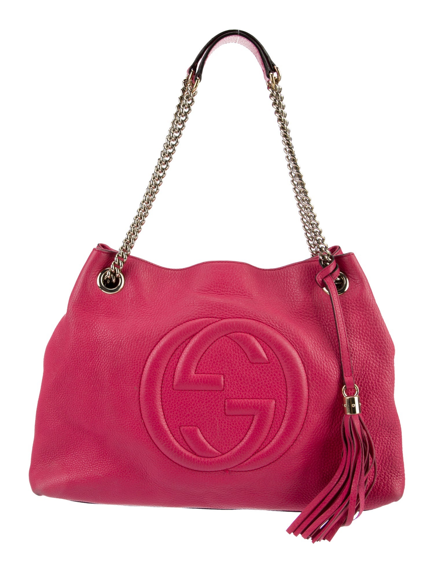 Gucci Medium Soho Chain Shoulder Bag - Gold Shoulder Bags, Handbags ...